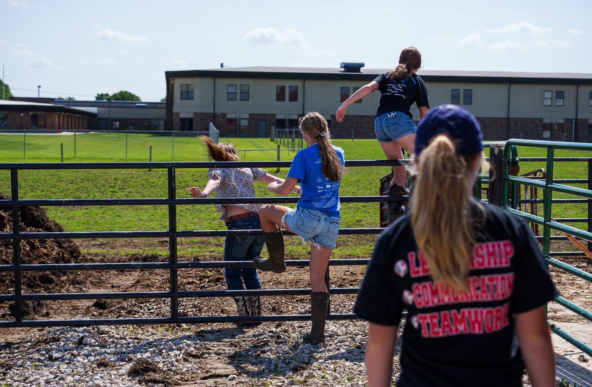 Indiana students run cattle farm, grow veggies for lunch, fix tractors
