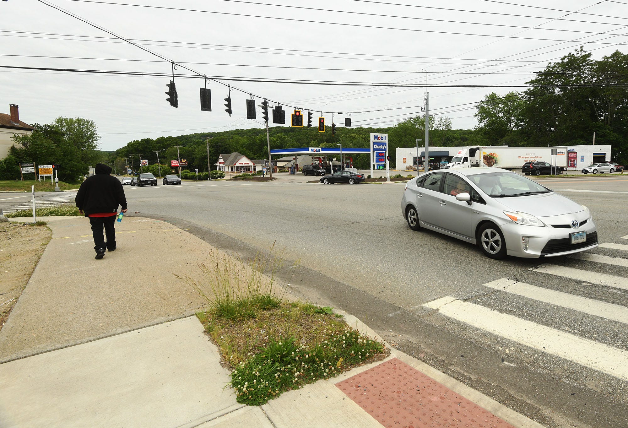 State details plan for two phases of Norwich Route 82 roundabouts
