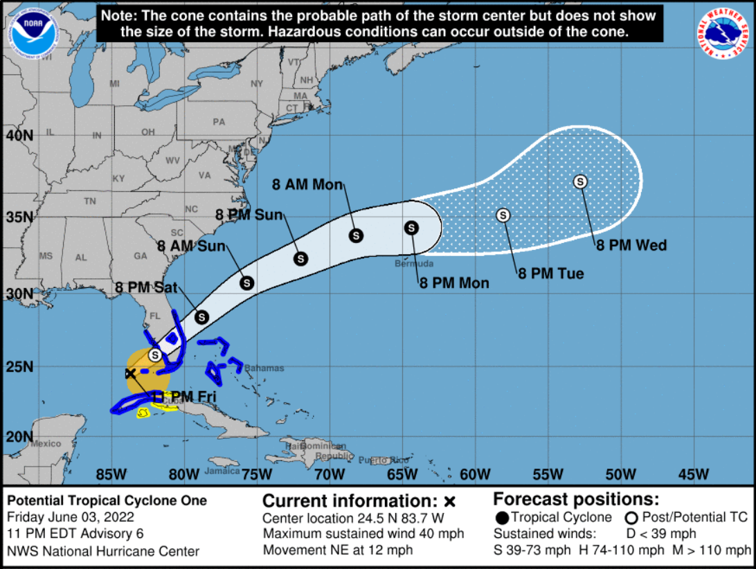 Tropical Storm Alex potential path: See spaghetti models, Naples