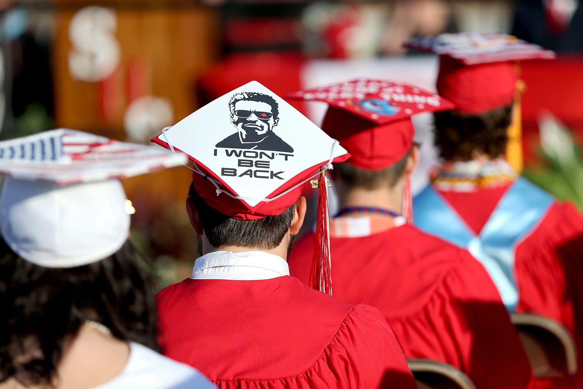 Spaulding High School Class of 2022 graduation in Rochester NH