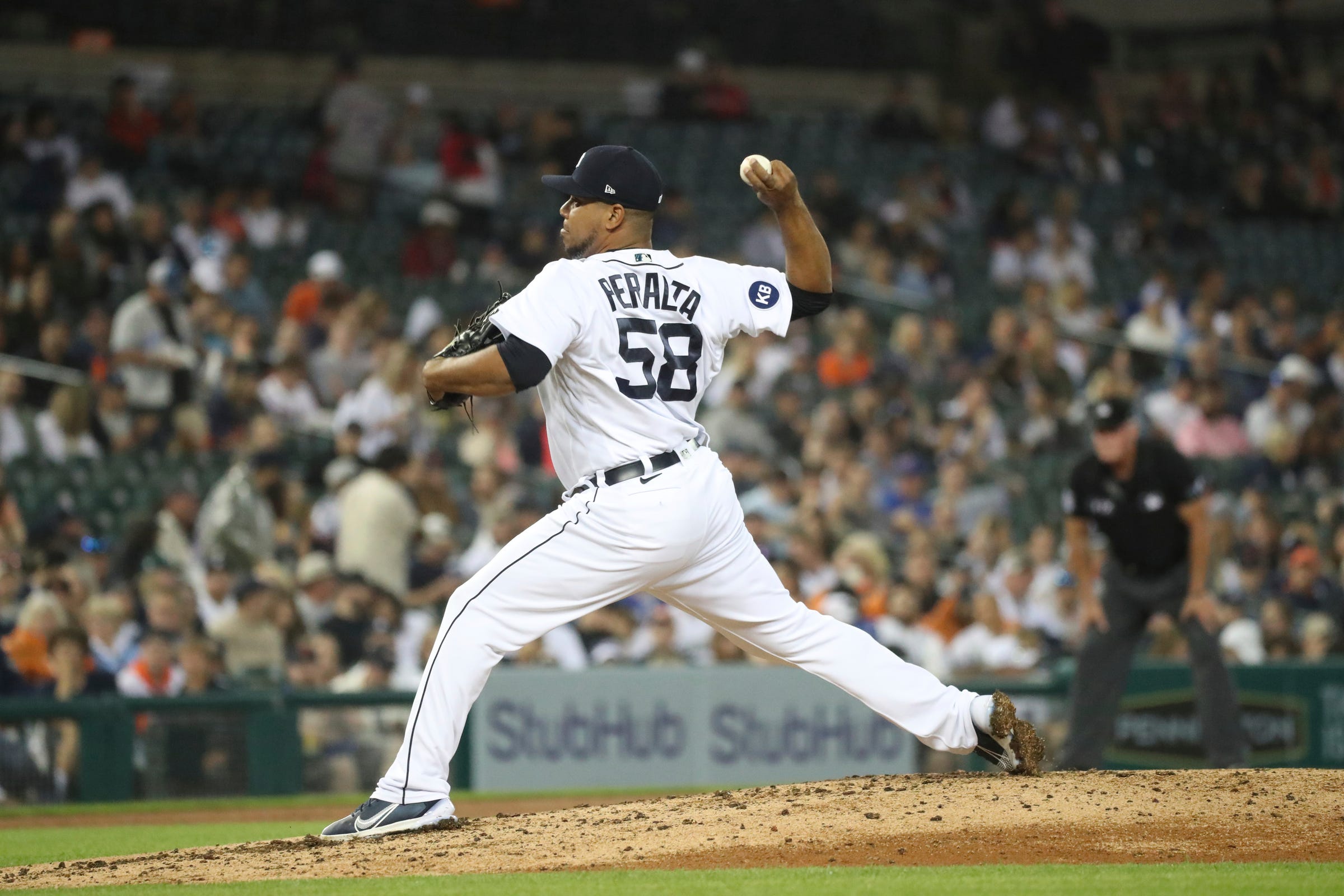 Detroit Tigers put RP Wily Peralta (left hamstring) on IL