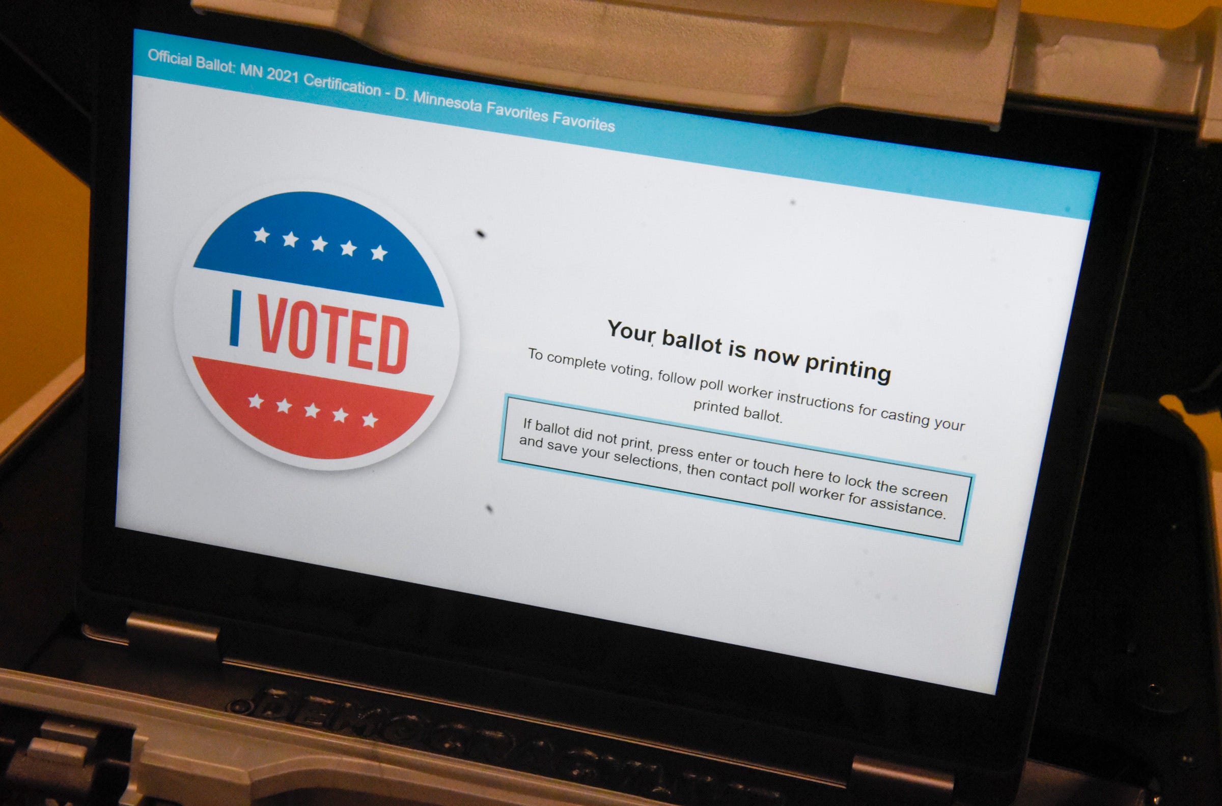 How new machine in Stearns County makes voting more accessible