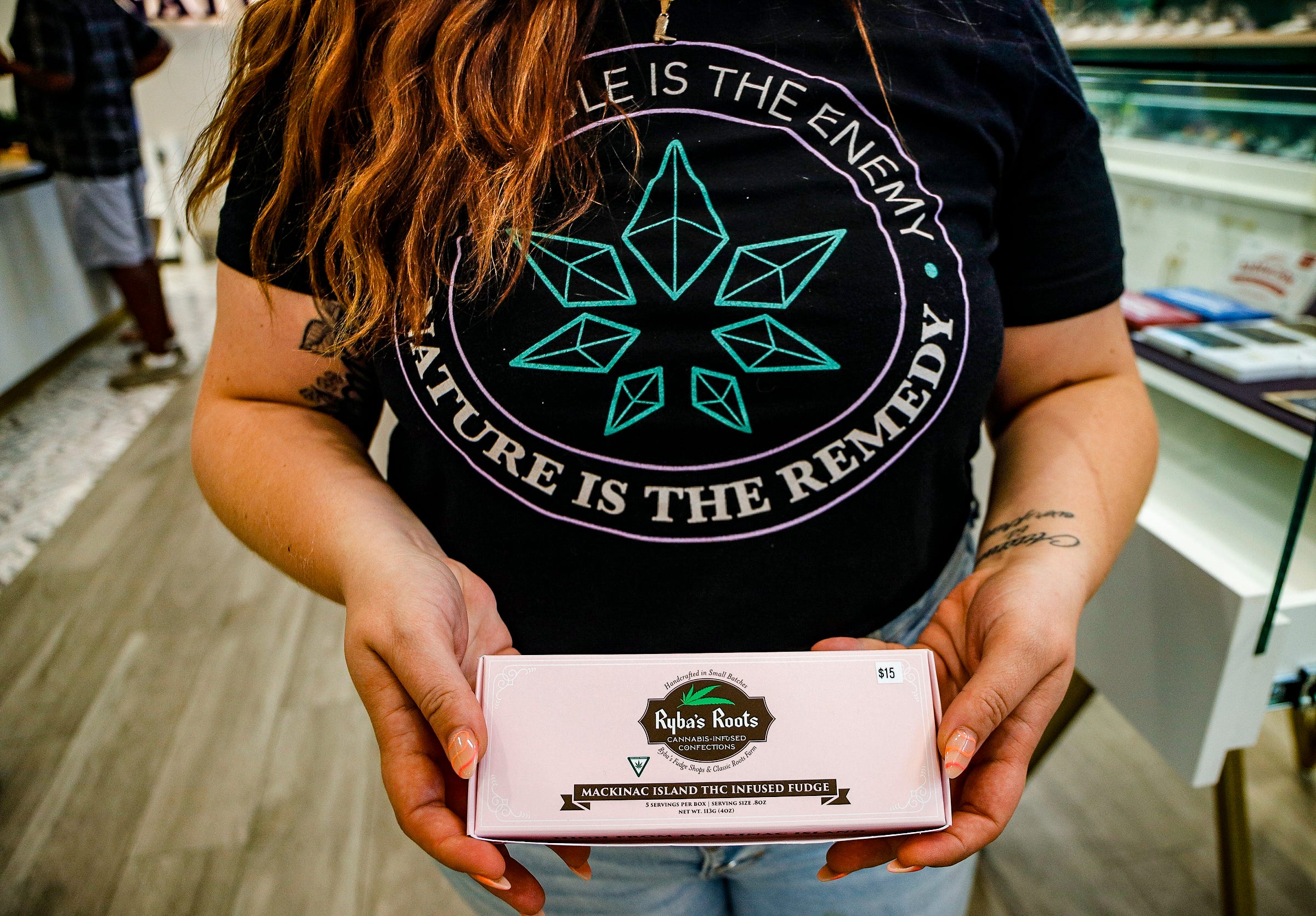 Mackinac Island classic Ryba's now offers cannabis-infused fudge