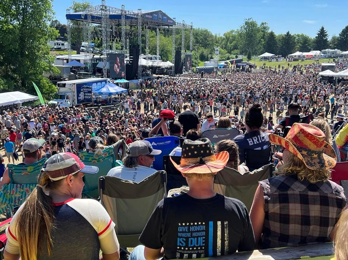 Country Fest has record crowd for final day with HARDY, Morgan Wallen