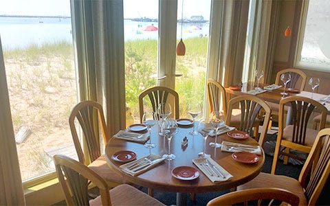 Cape Cod restaurants with waterfront views