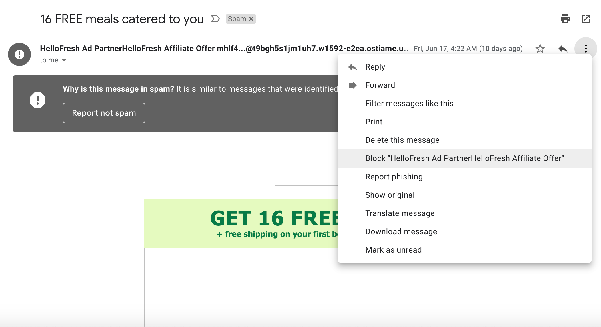 How to block emails, report spam and unsubscribe on Gmail