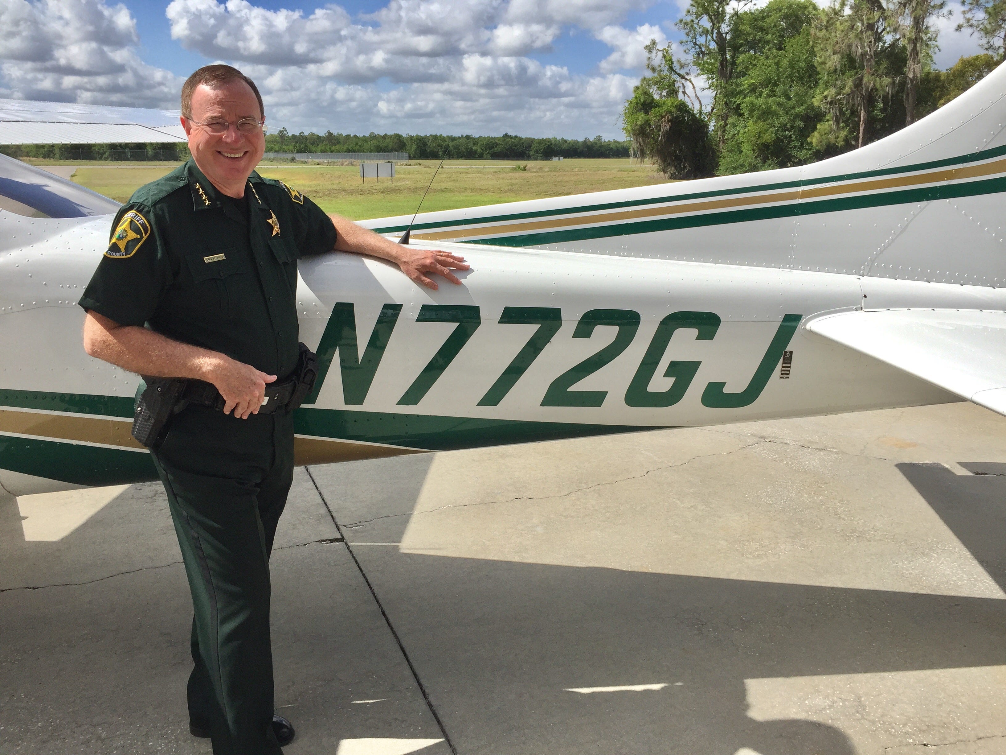 Grady Judd celebrates 50 years with Polk Sheriff's Office in July