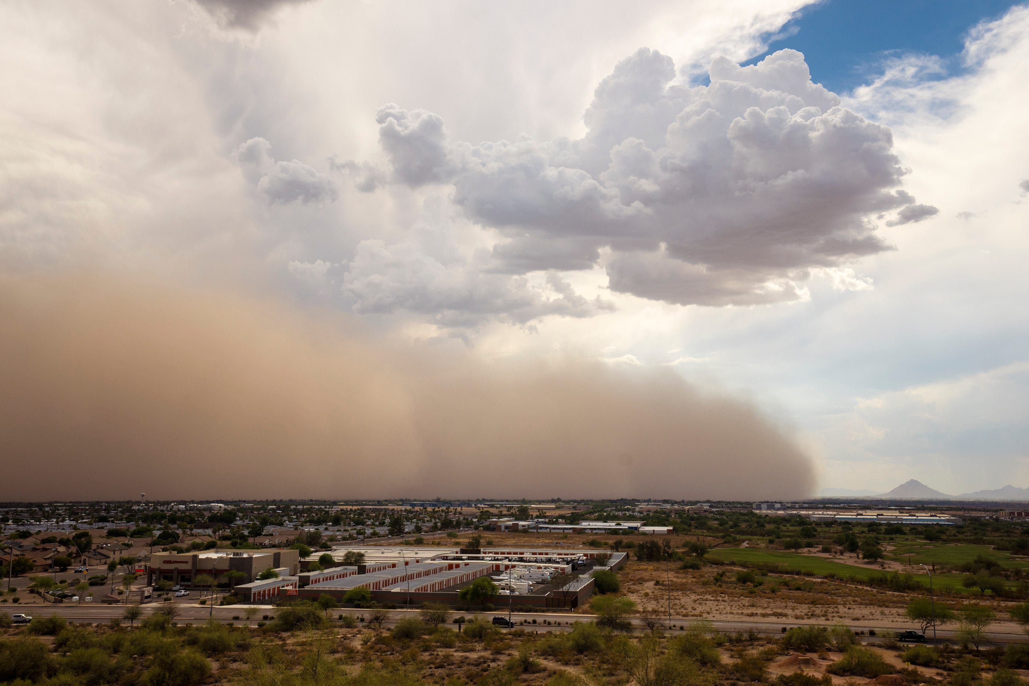 Dust storm, flash flood warnings issued for swaths of Arizona