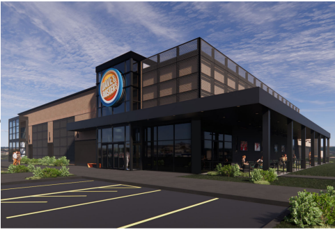 Dave & Buster's will be located at 170 South Jordan Creek Parkway