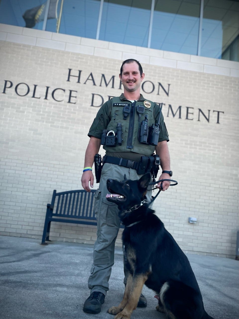 K-9 officer Icky joins Hampton NH police department