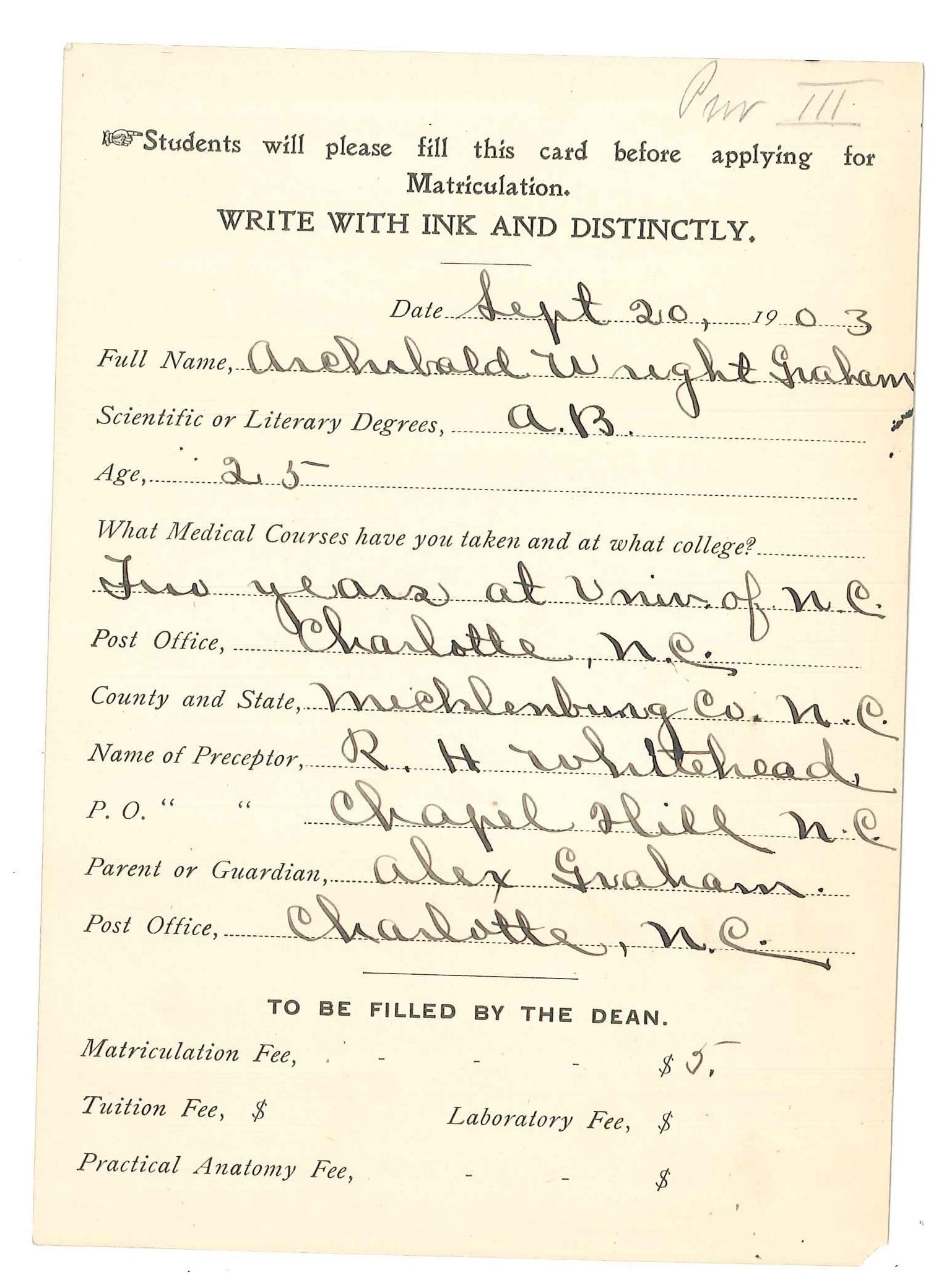 Moonlight Graham autographs discovered at Baltimore medical school