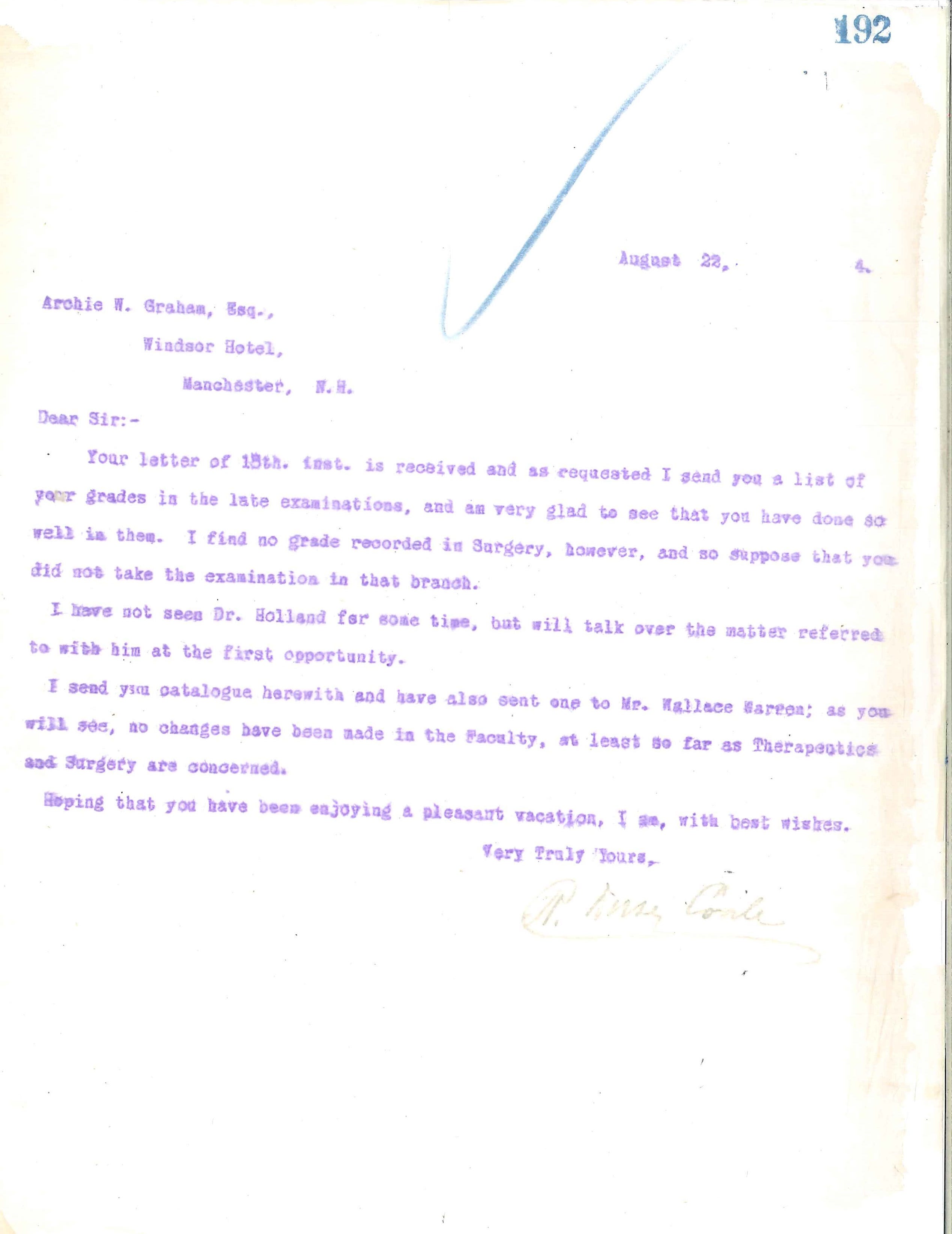 Moonlight Graham autographs discovered at Baltimore medical school