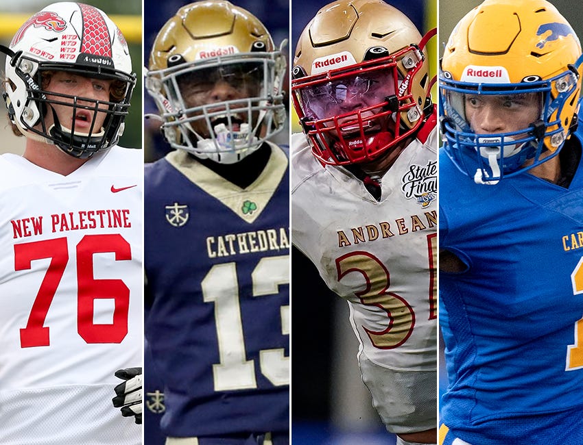 Football recruiting tracker: Top Indiana players 2023 commitments