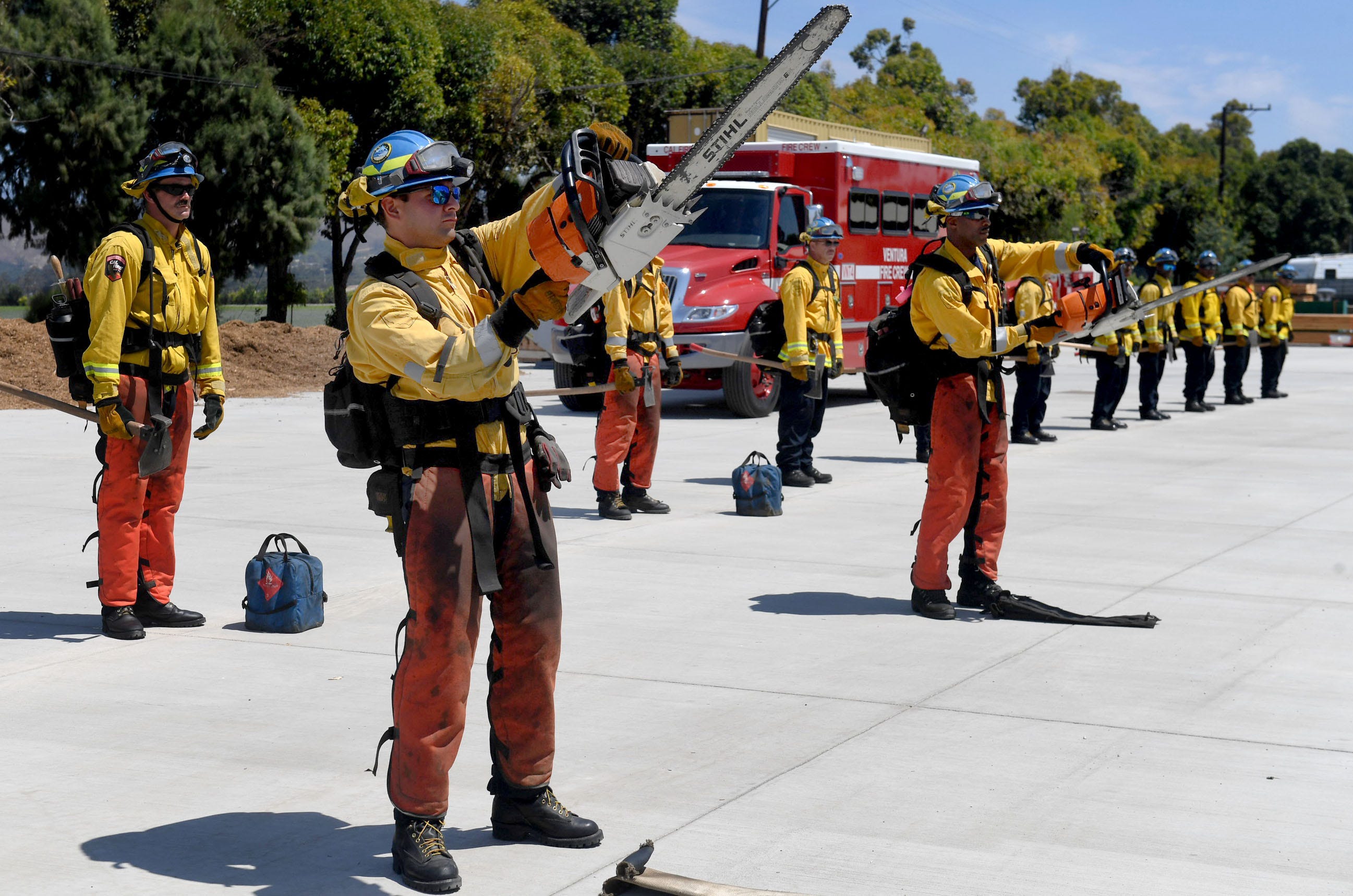 Ventura Training Center turns parolees into professional firefighters