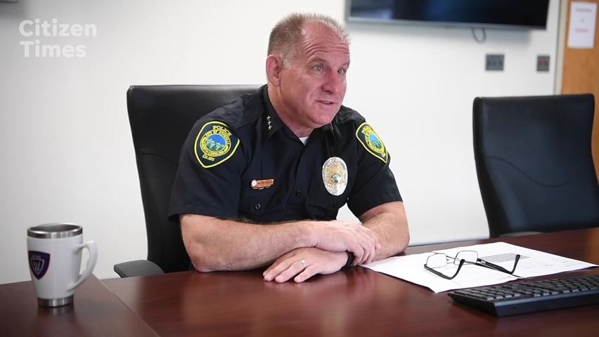 Asheville Police Chief David Zack on department's heavy workload