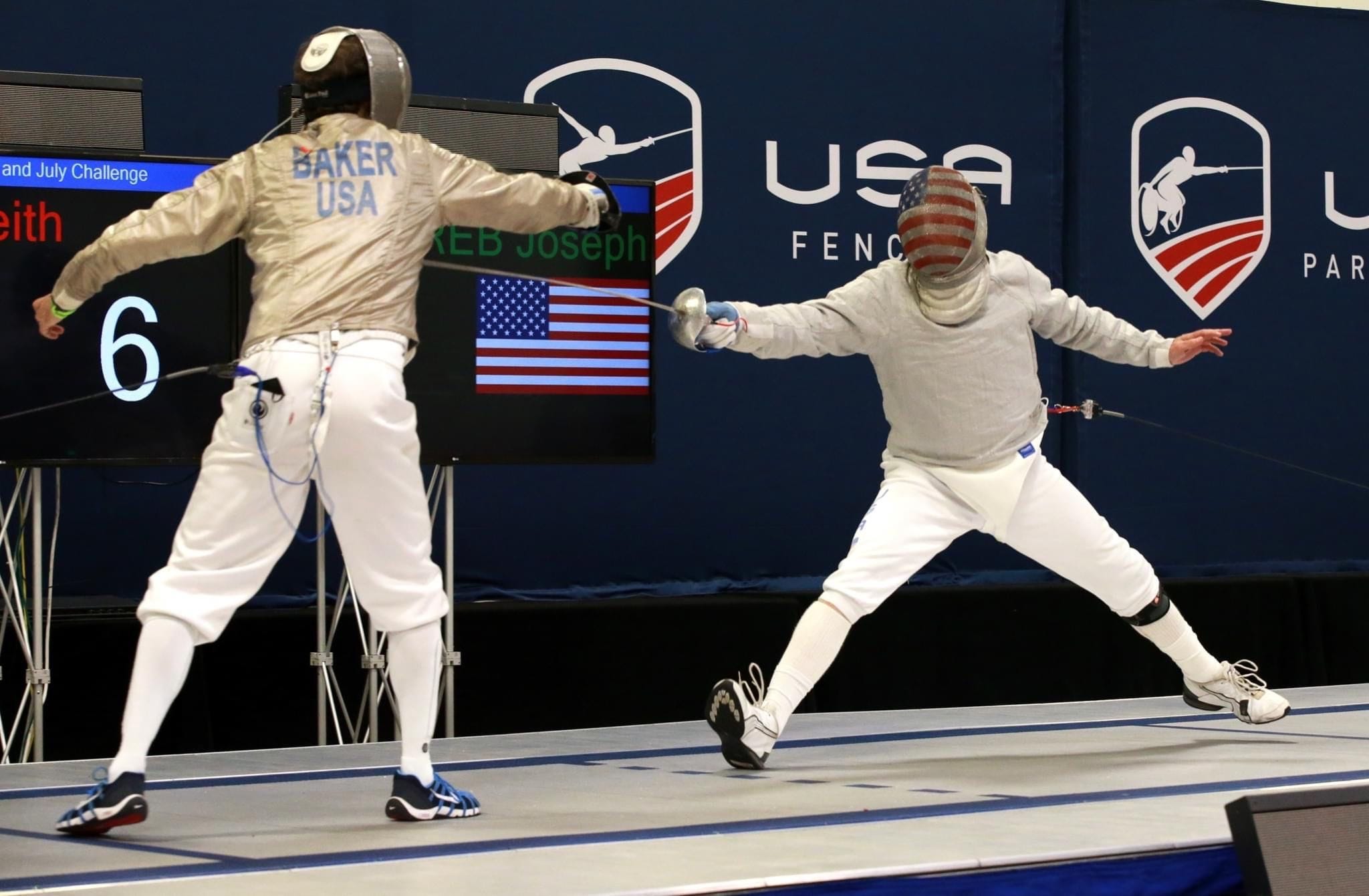 Joseph S. Streb wins gold at U.S. Fencing National Championships