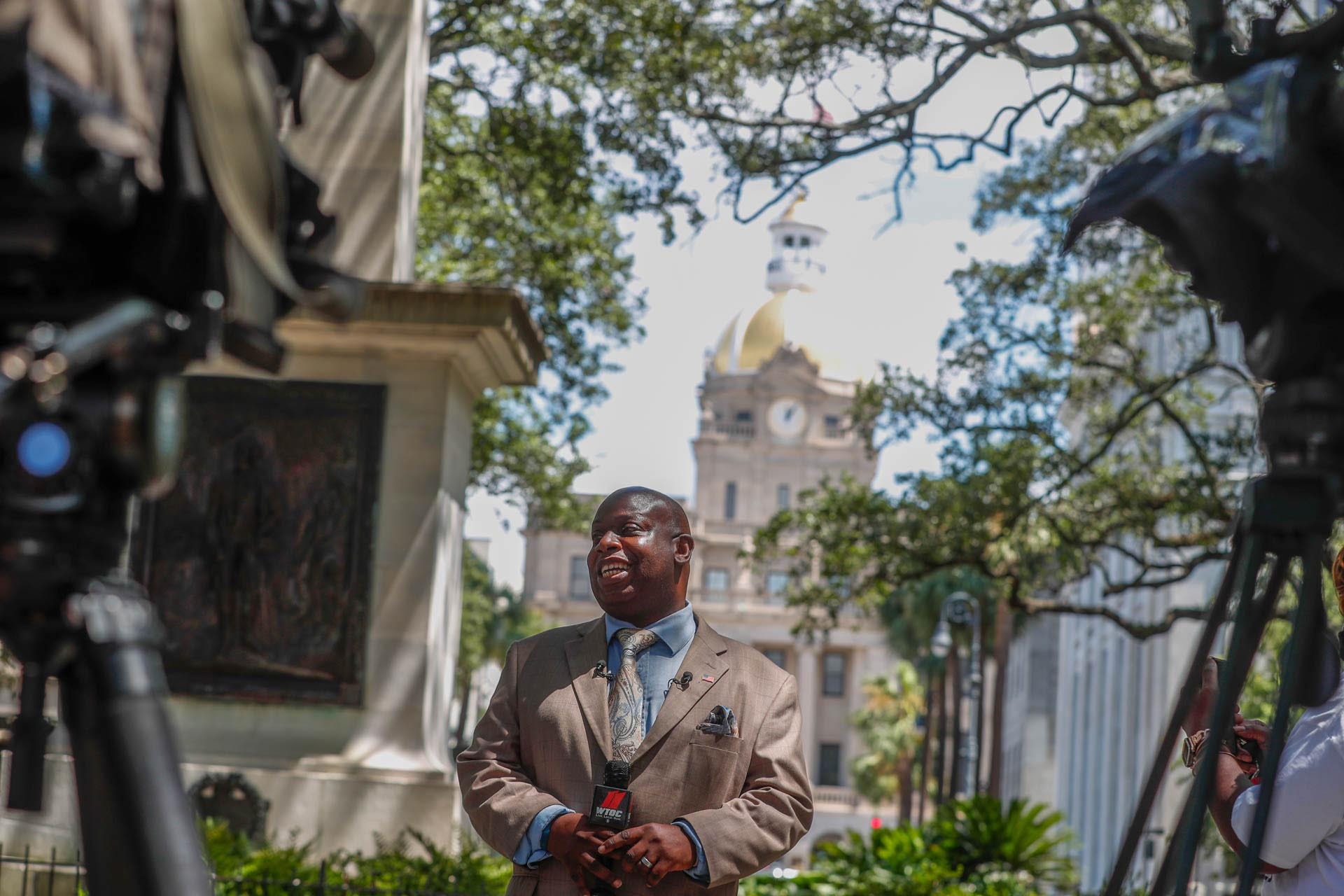 Rev. Alan Mainor leads Savannah's Racial Justice Network chapter
