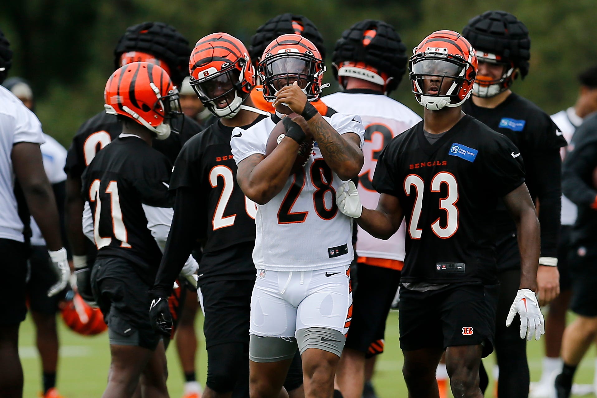 Cincinnati Bengals training camp: How the offensive line has improved