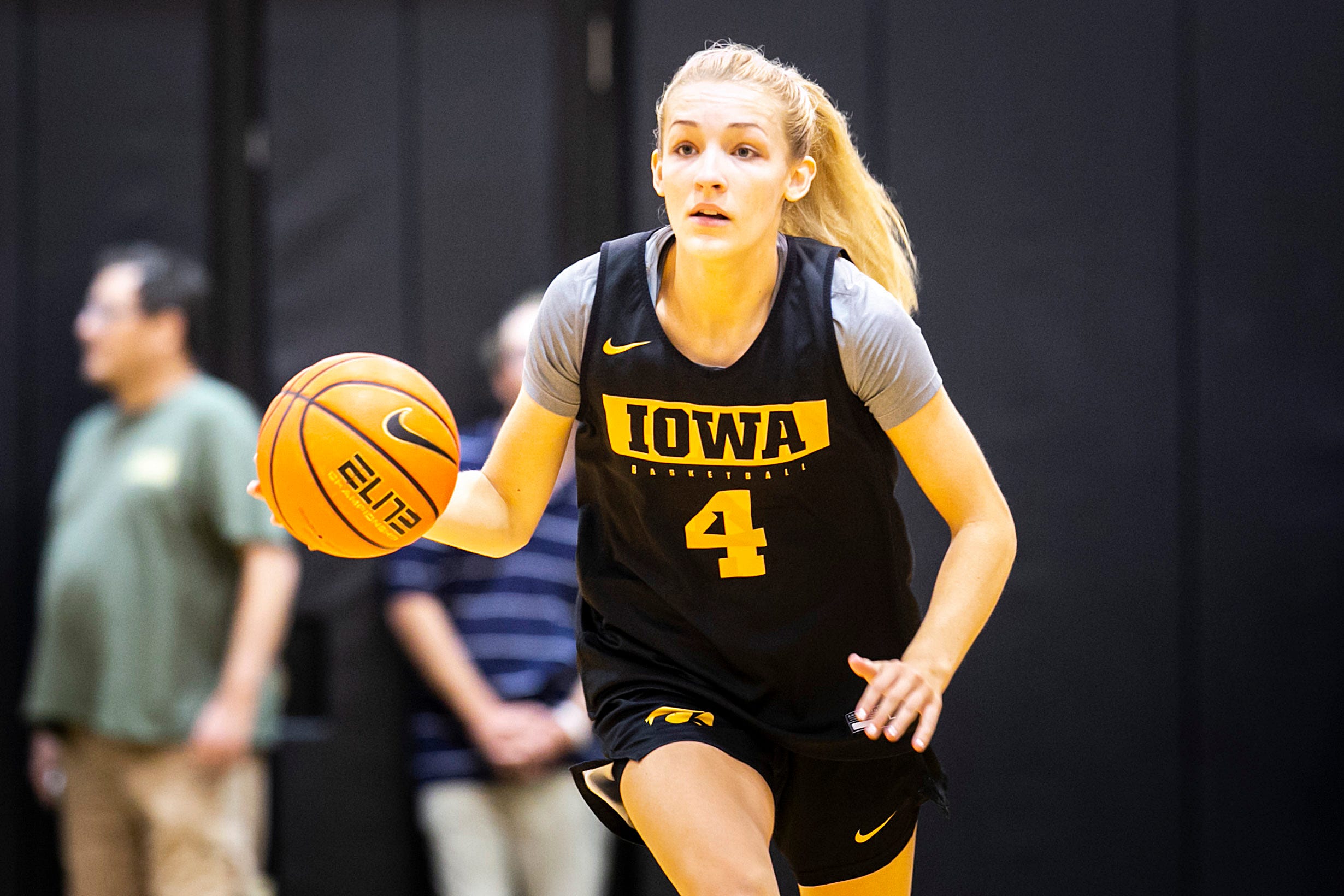Iowa women's basketball junior Kylie Feuerbach suffers torn ACL