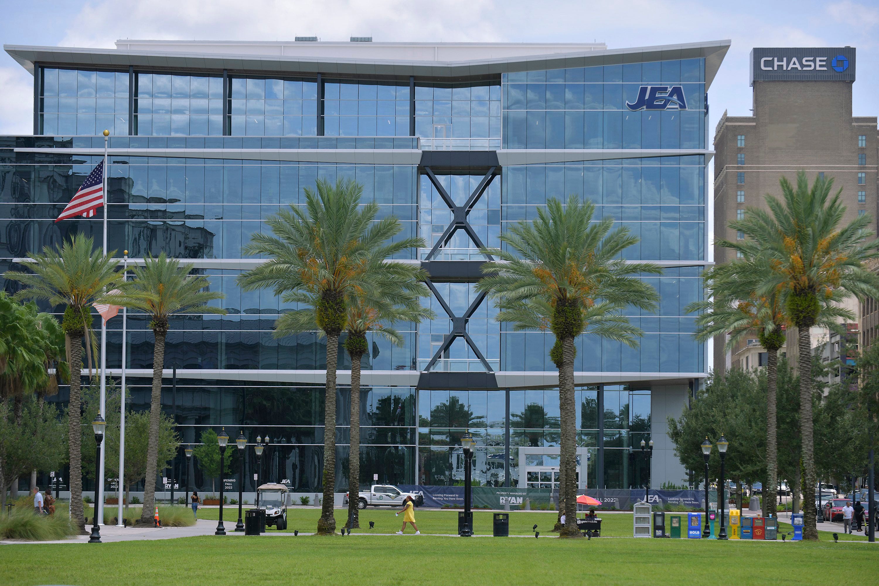 New JEA headquarters nearly finished in downtown Jacksonville