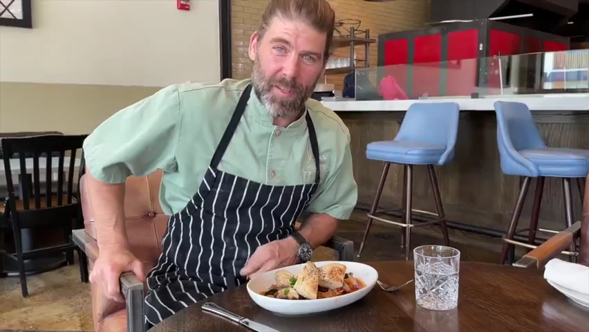 At West Palm Beach's Grato restaurant Clay Conley makes a signature dish
