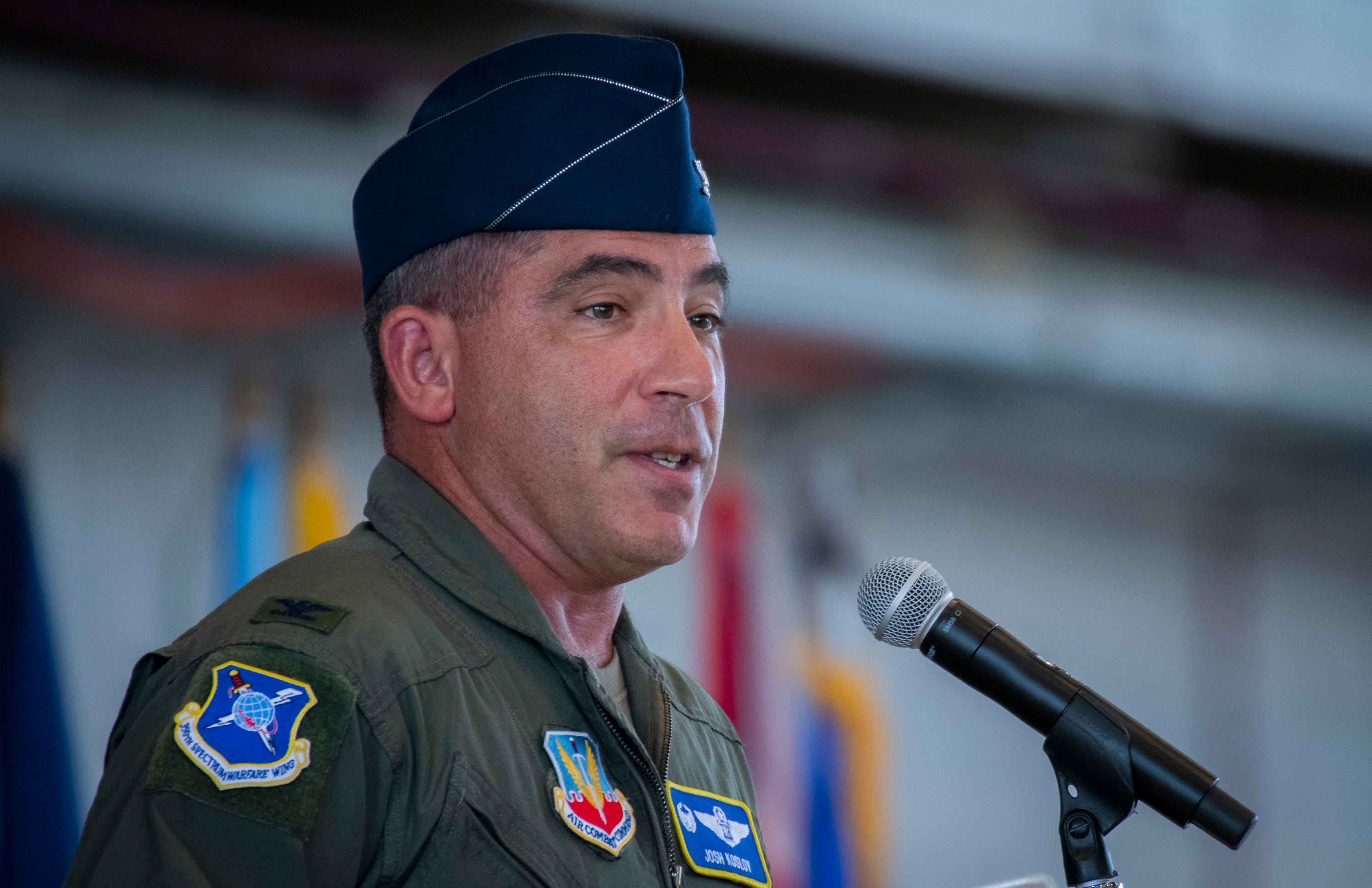 Col. Joshua Koslov becomes commander of Eglin's newest wing