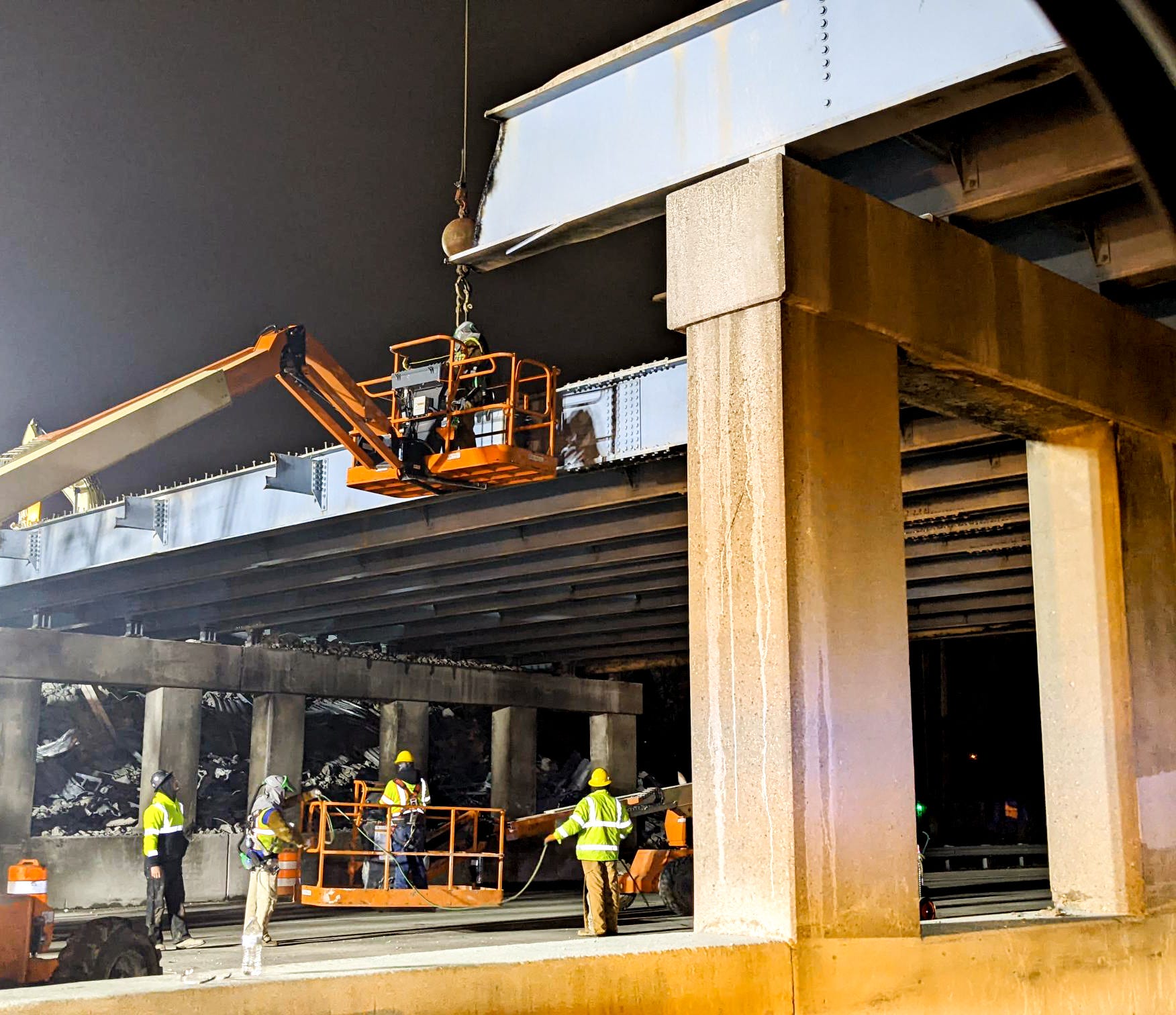 Status of the I-69 project in Indianapolis: New bridges and more