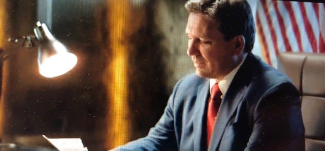 Florida governor Ron DeSantis air first reelection campaign ad