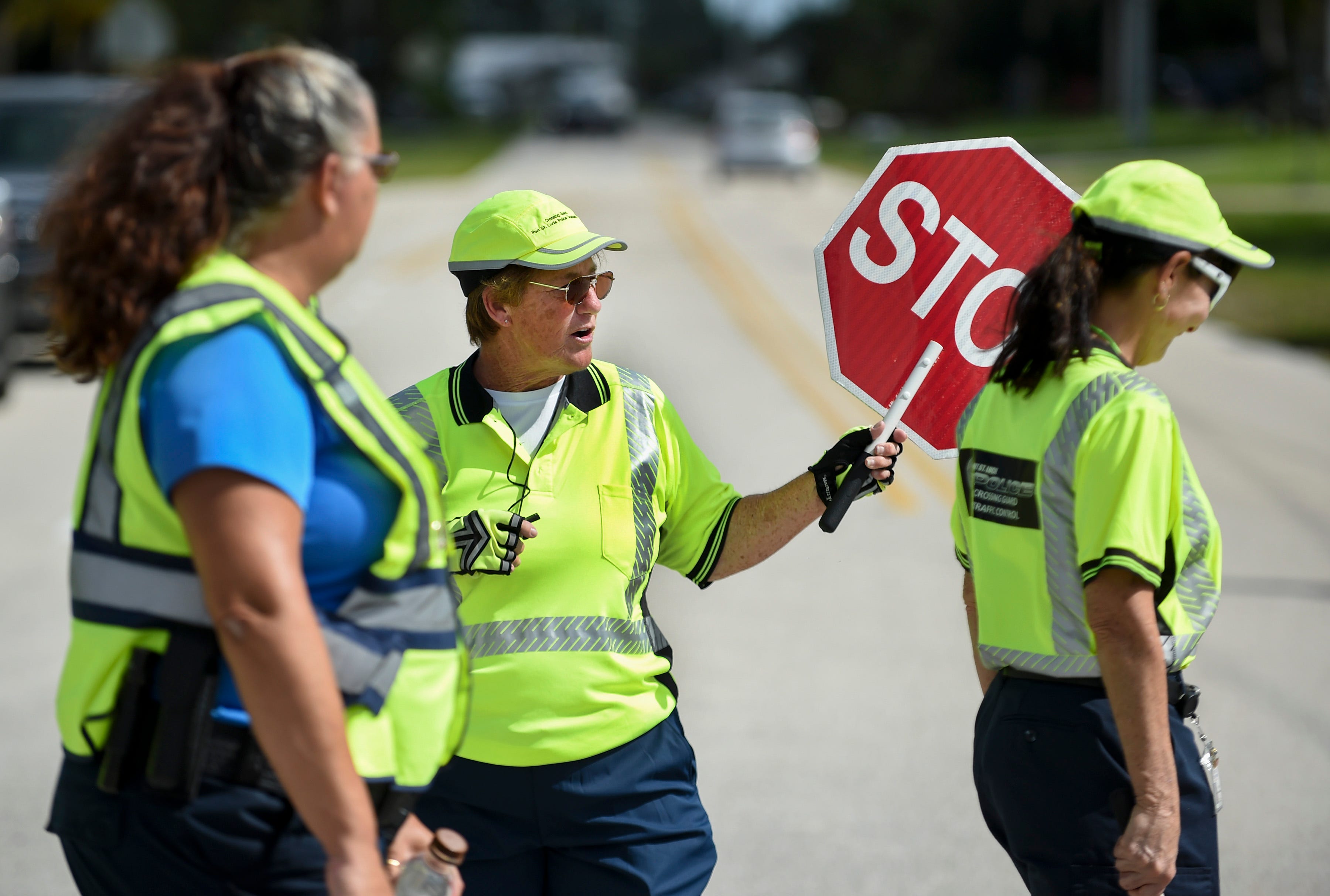 School crossing guards prep for new year on Treasure Coast