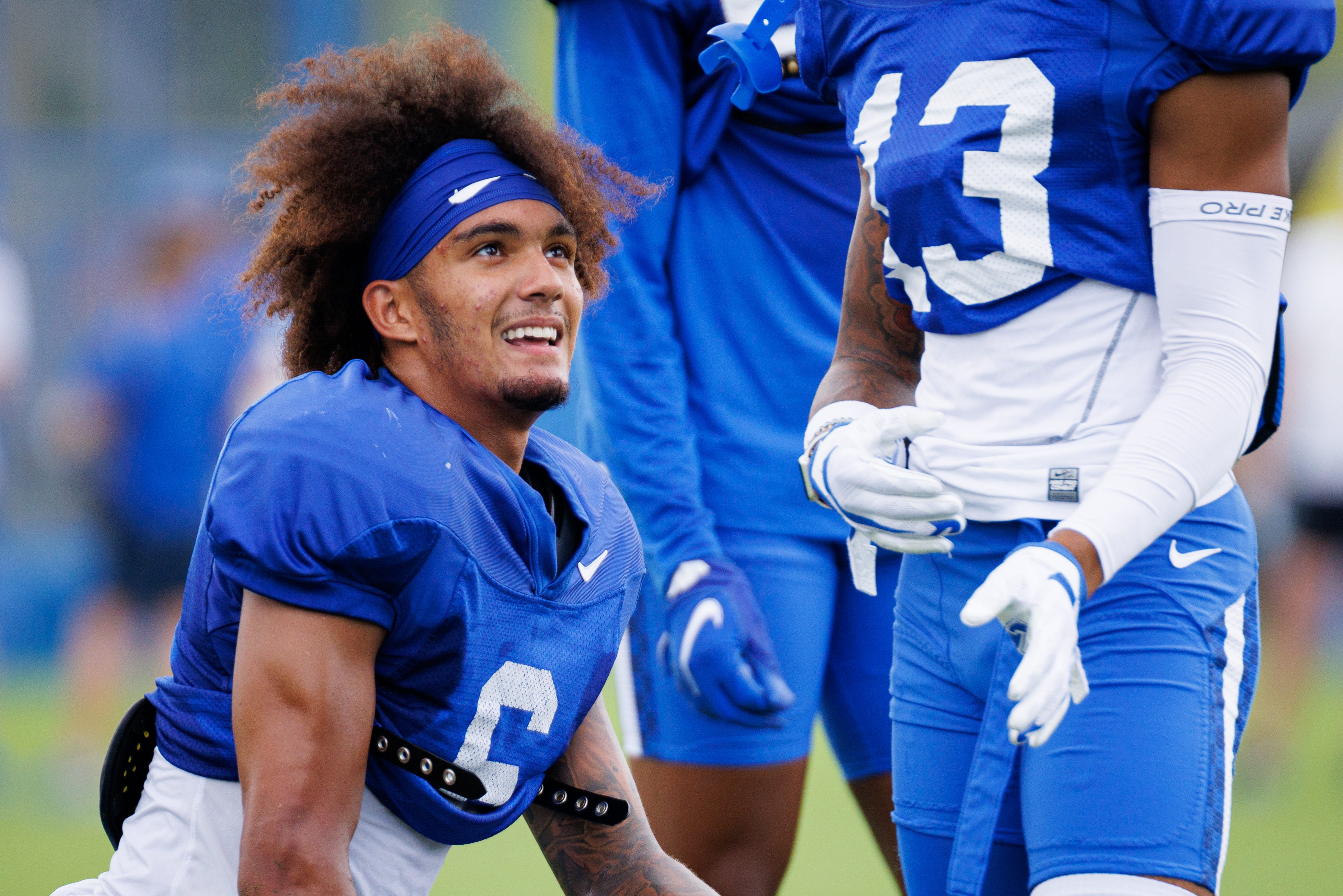 Kentucky football receiver Dane Key leans on family advice