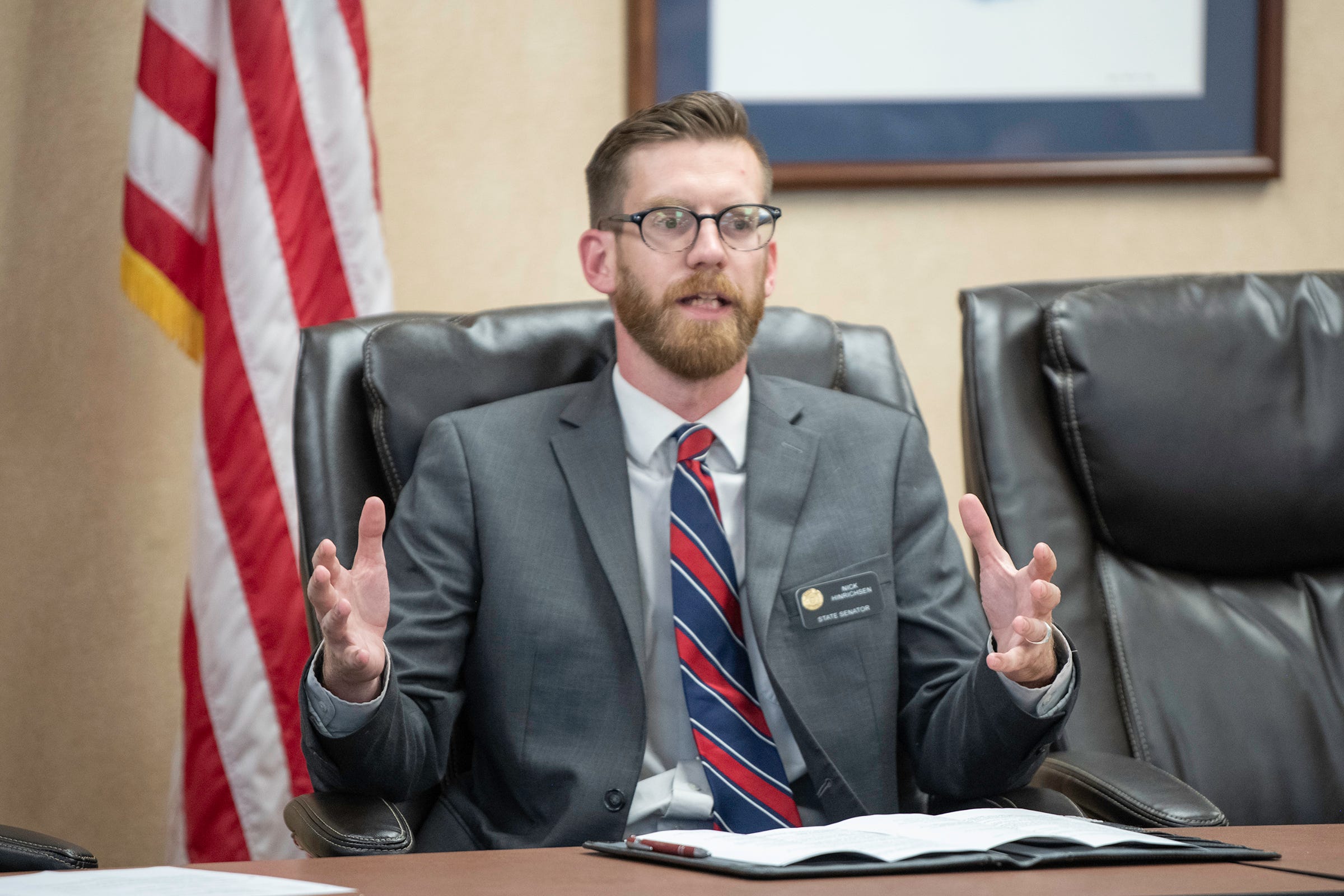 Colorado Sen. Nick Hinrichsen regrets donating to a pro-life group