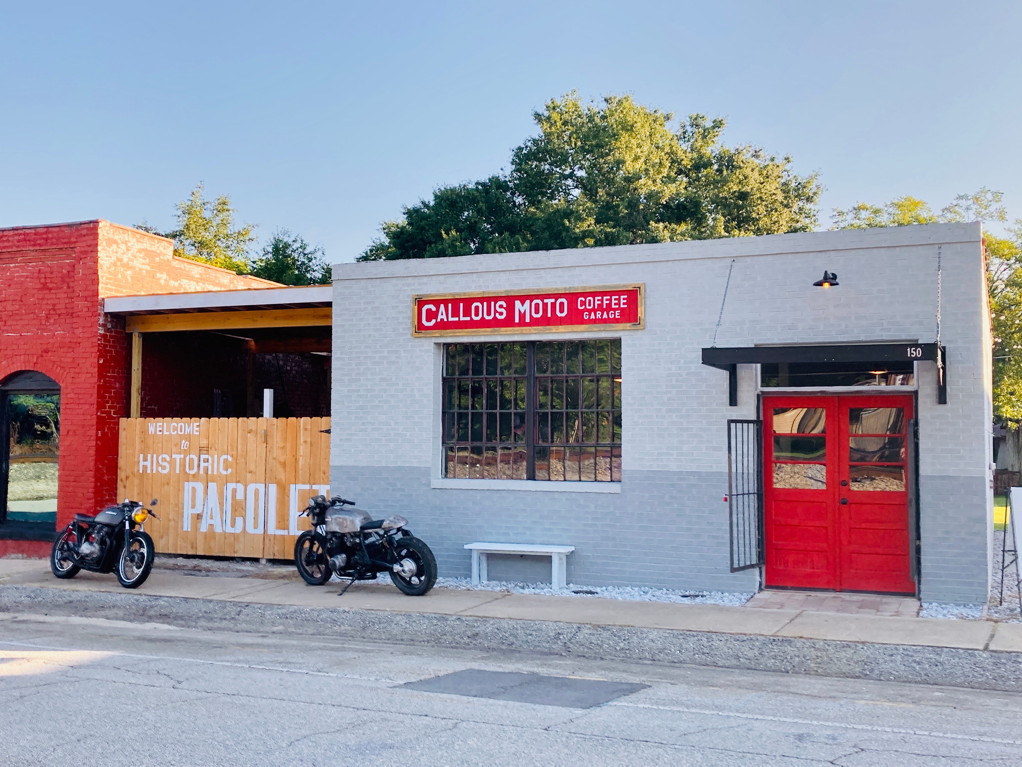 Callous Moto Coffee Garage in Pacolet: Where motorcycles meet coffee
