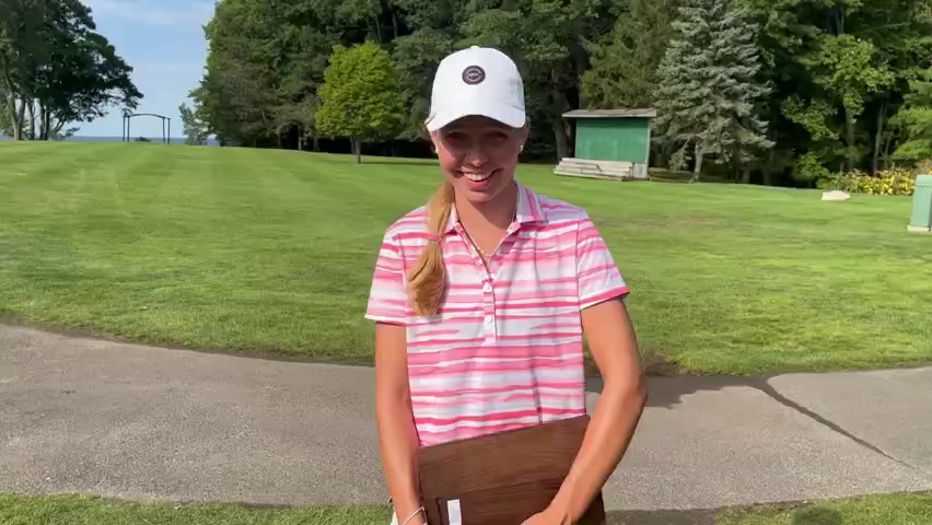 Lydia Swan won the EDWGA Stroke Play Championship with a two-day 143