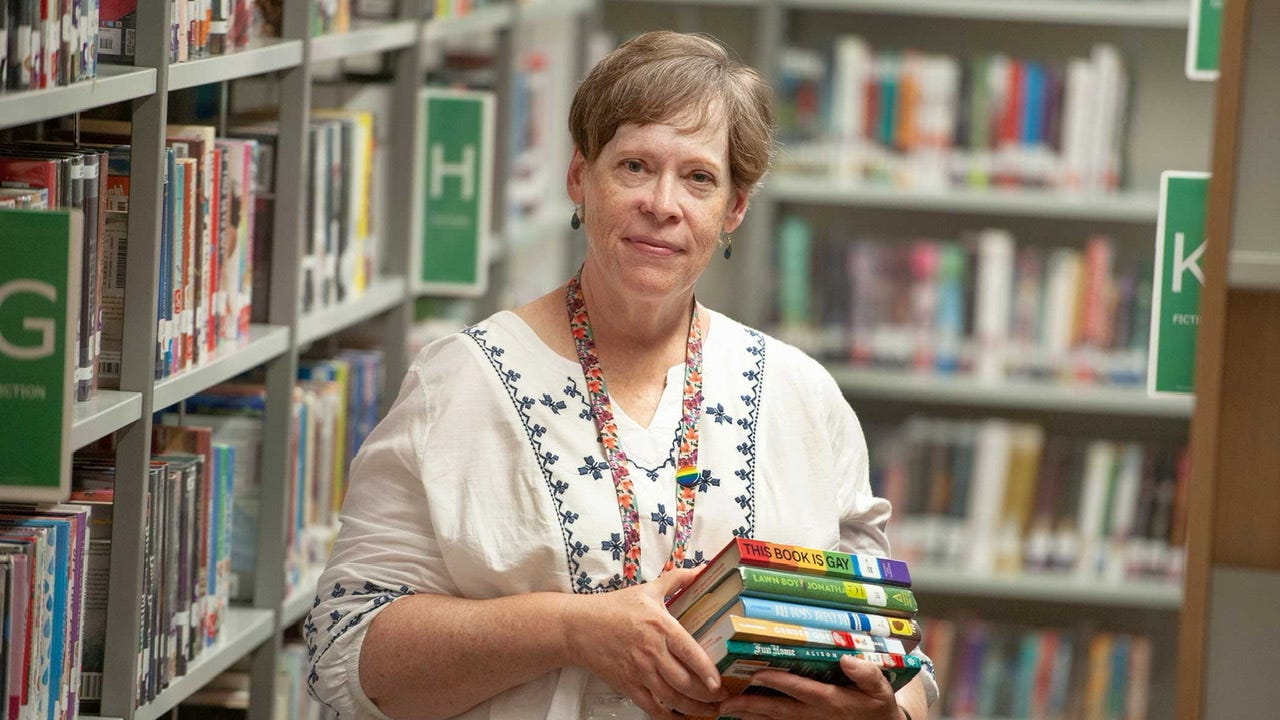 North Hunterdon librarian who fought LGBTQ book ban honored