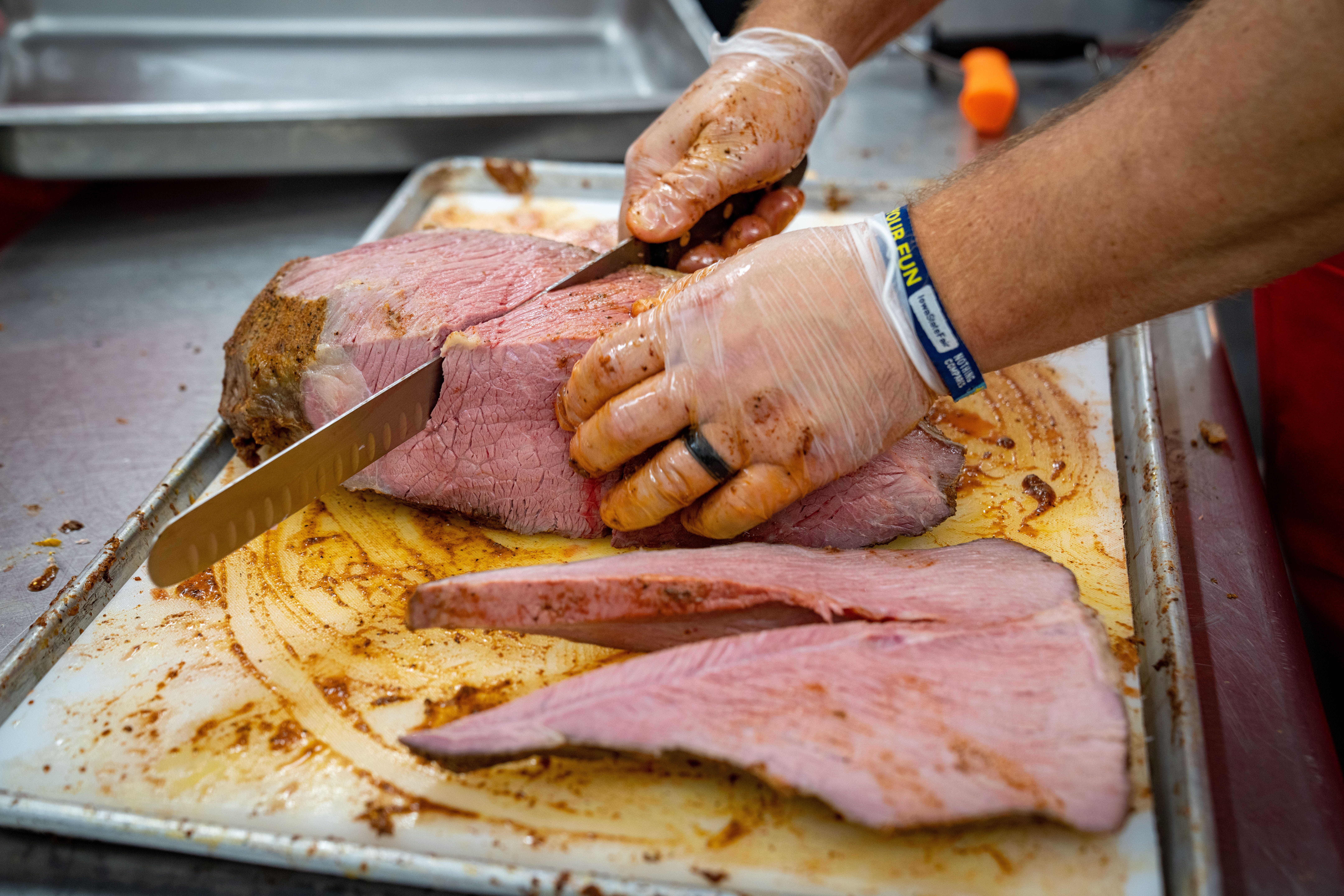 Cattlemen's Beef Quarters founder hangs up his Iowa State Fair tongs