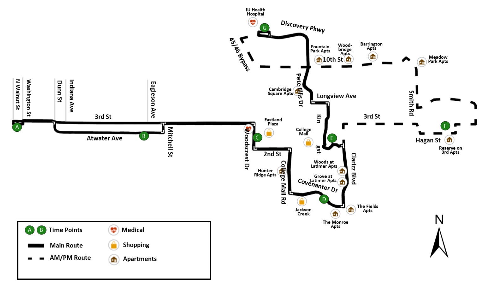 Bloomington eliminates bus routes, offers Uber/Lyft option instead