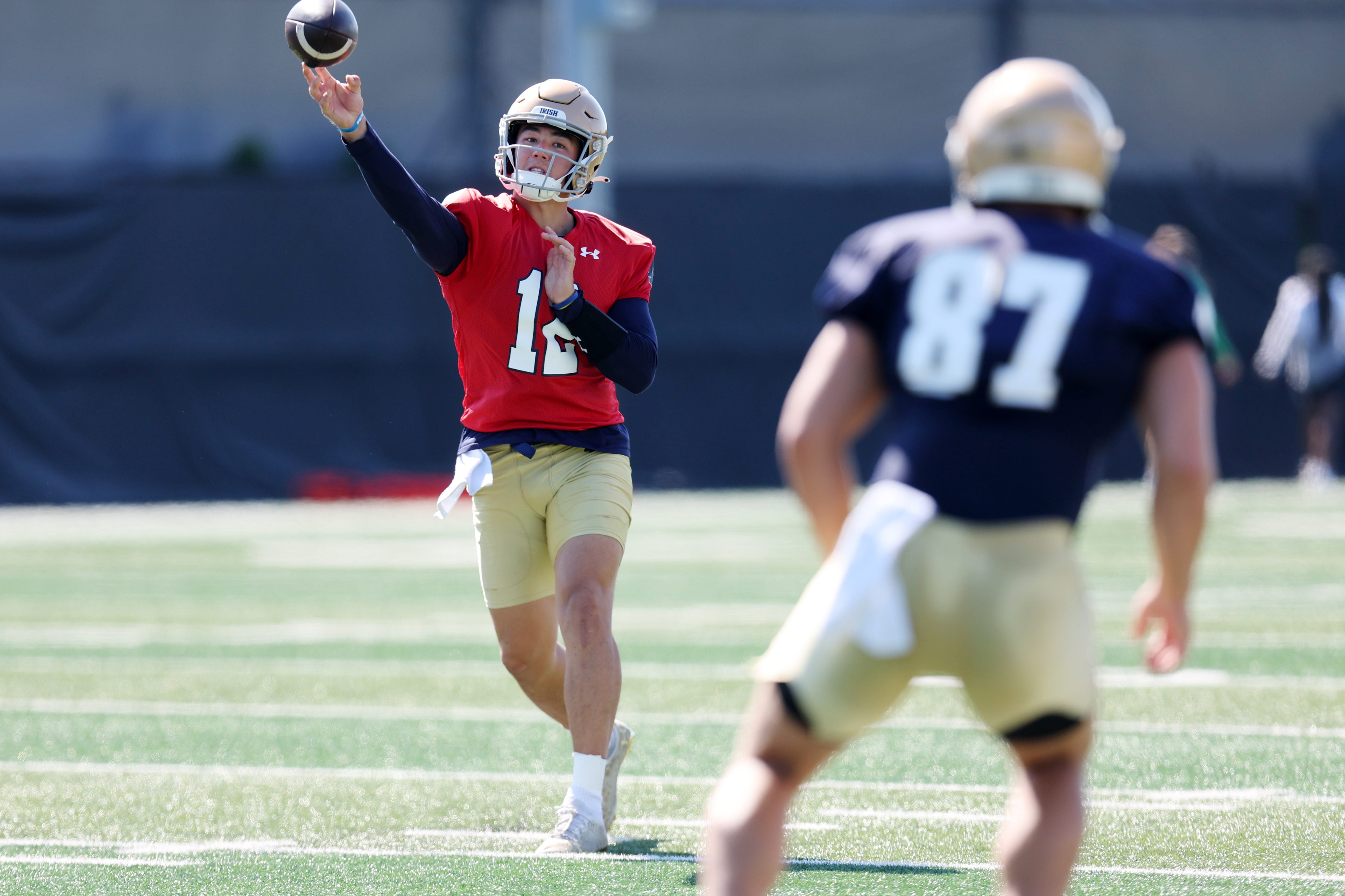 Who is Notre Dame QB Tyler Buchner?
