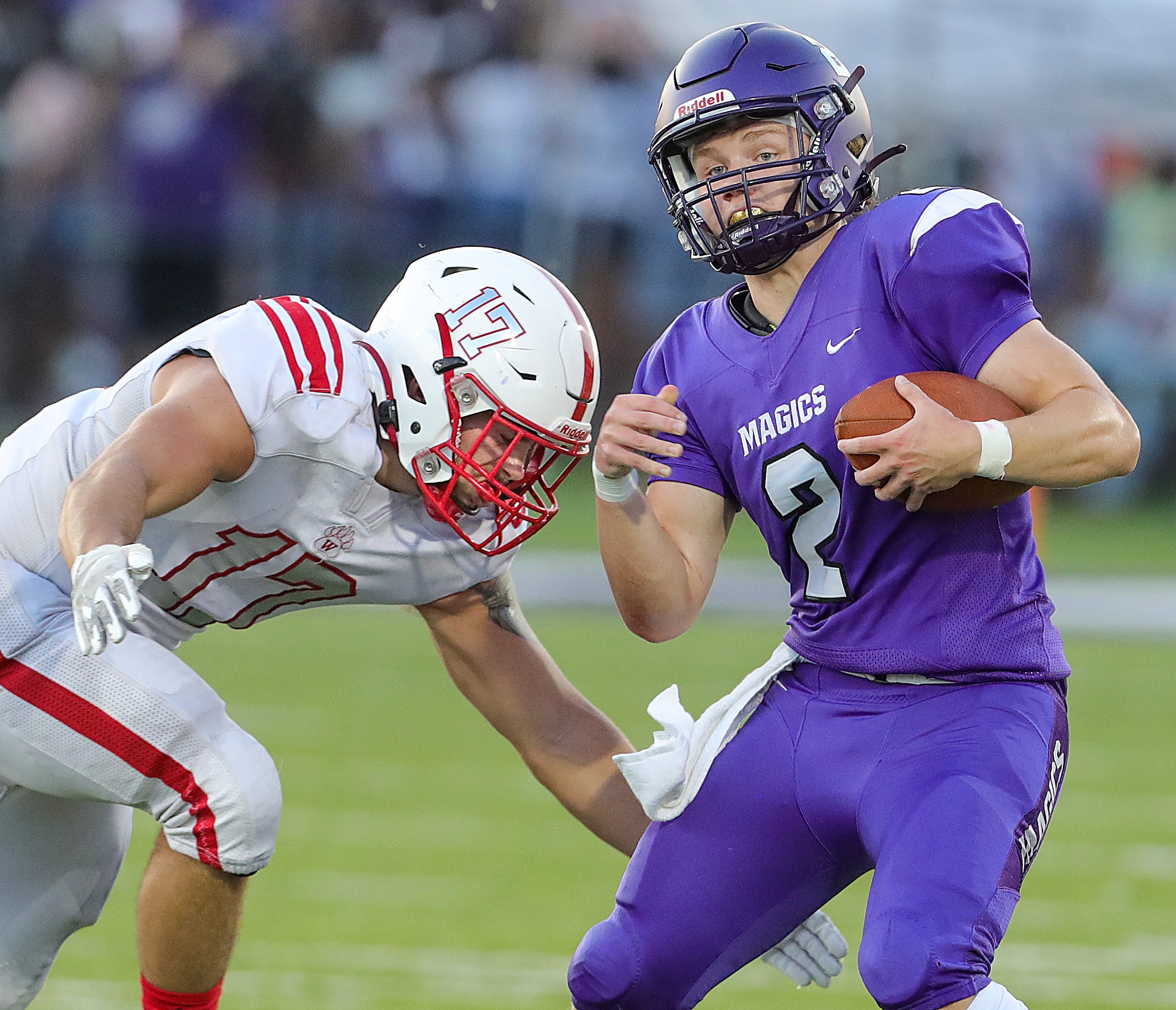 'Grimm Reaper:' Wadsworth defensive end Coen Grimm is a nuisance to foes