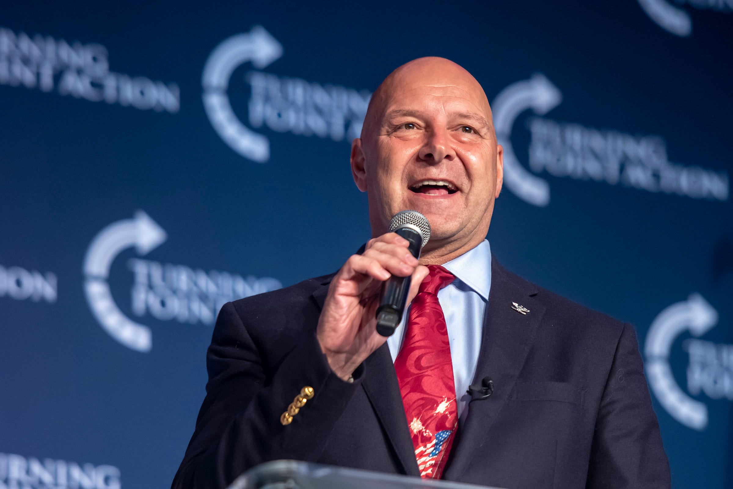 Photo of Sen. Mastriano in Confederate uniform draws Democrats' ire