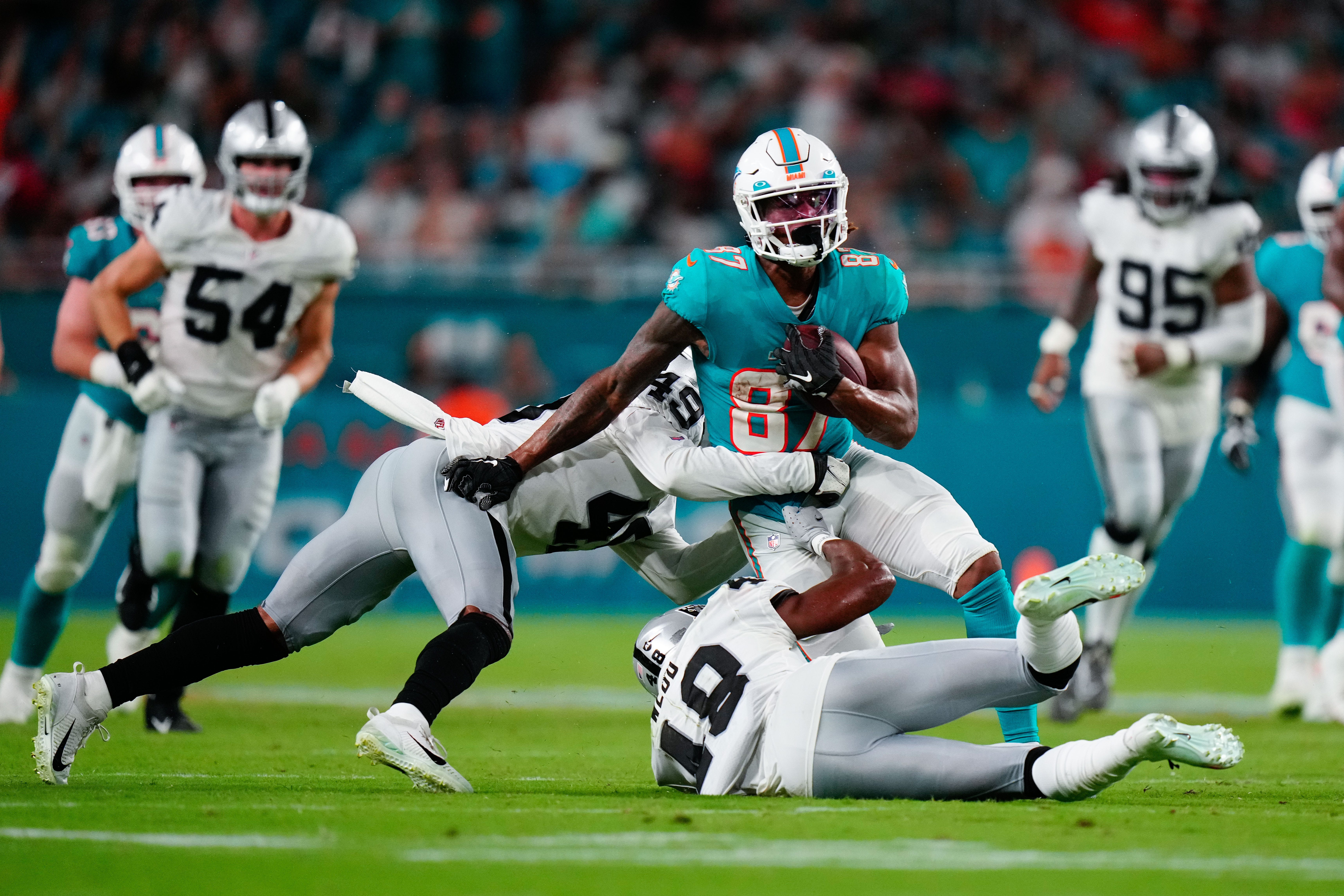 Dolphins' Wes Welker explains why Erik Ezukanma hasn't gotten on field
