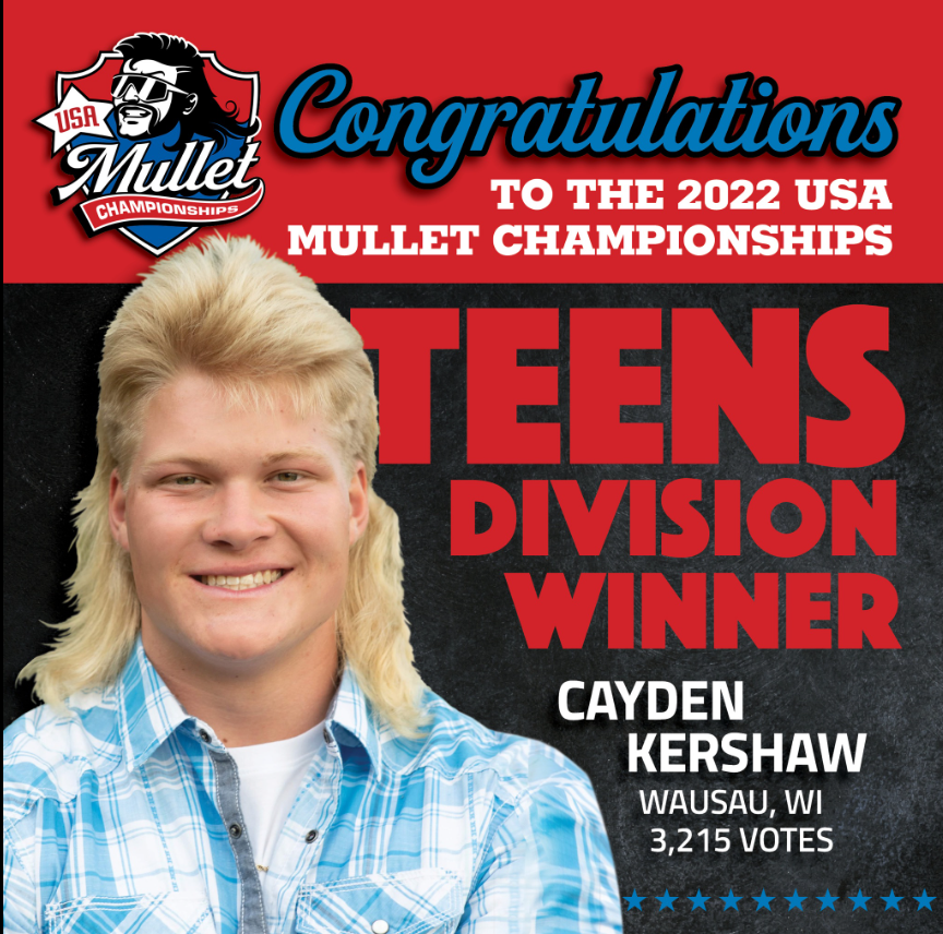 2022 USA Mullet Championship kids and teen winners announced