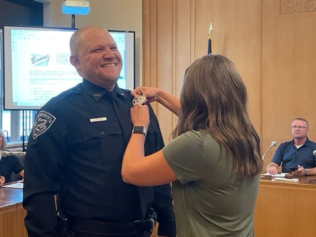 Boone Police Department is growing with two new officers, sergeant