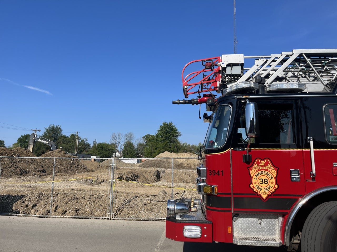 New Lawrence fire station construction begins
