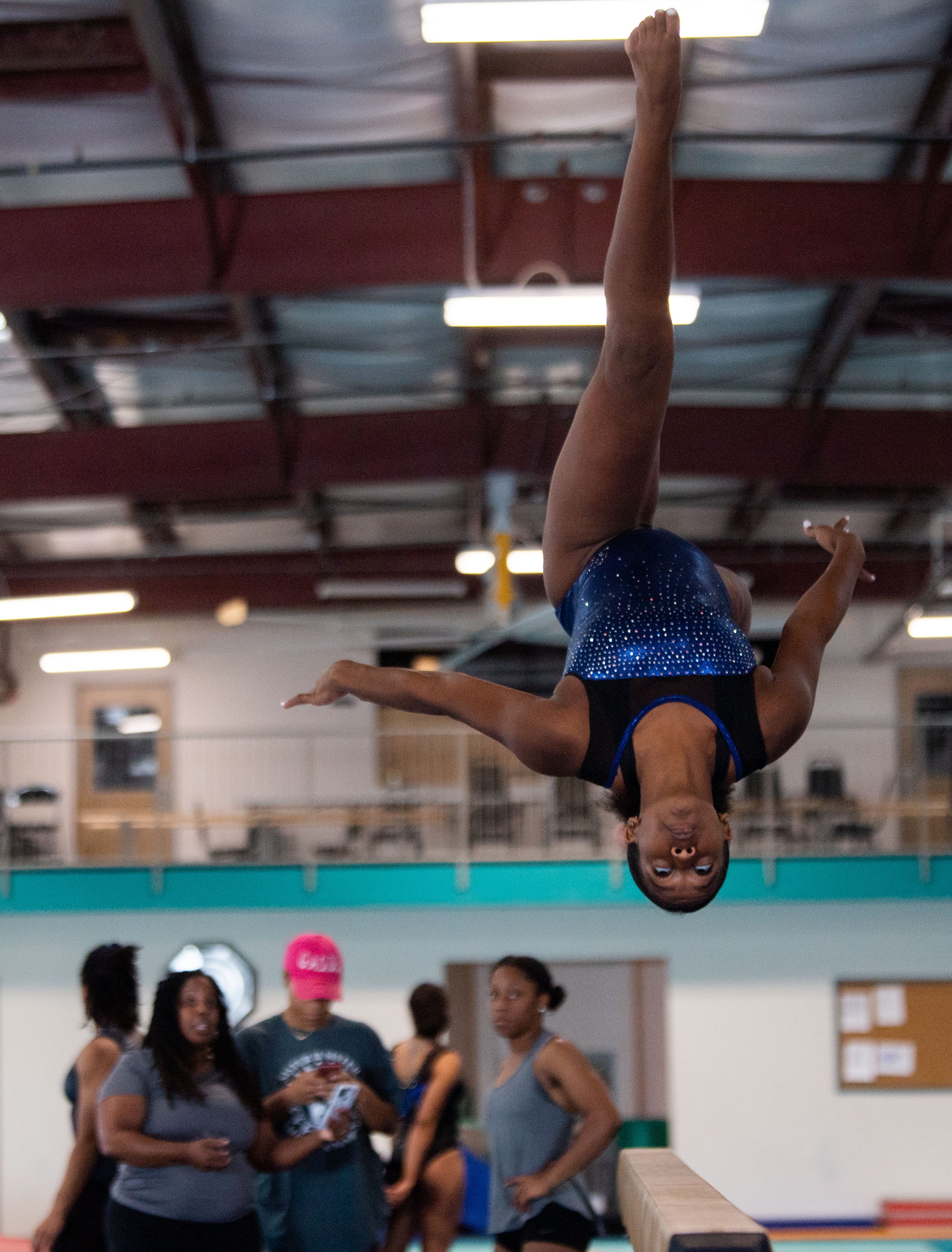 Morgan Price, Fisk University gymnastics prep for local debut