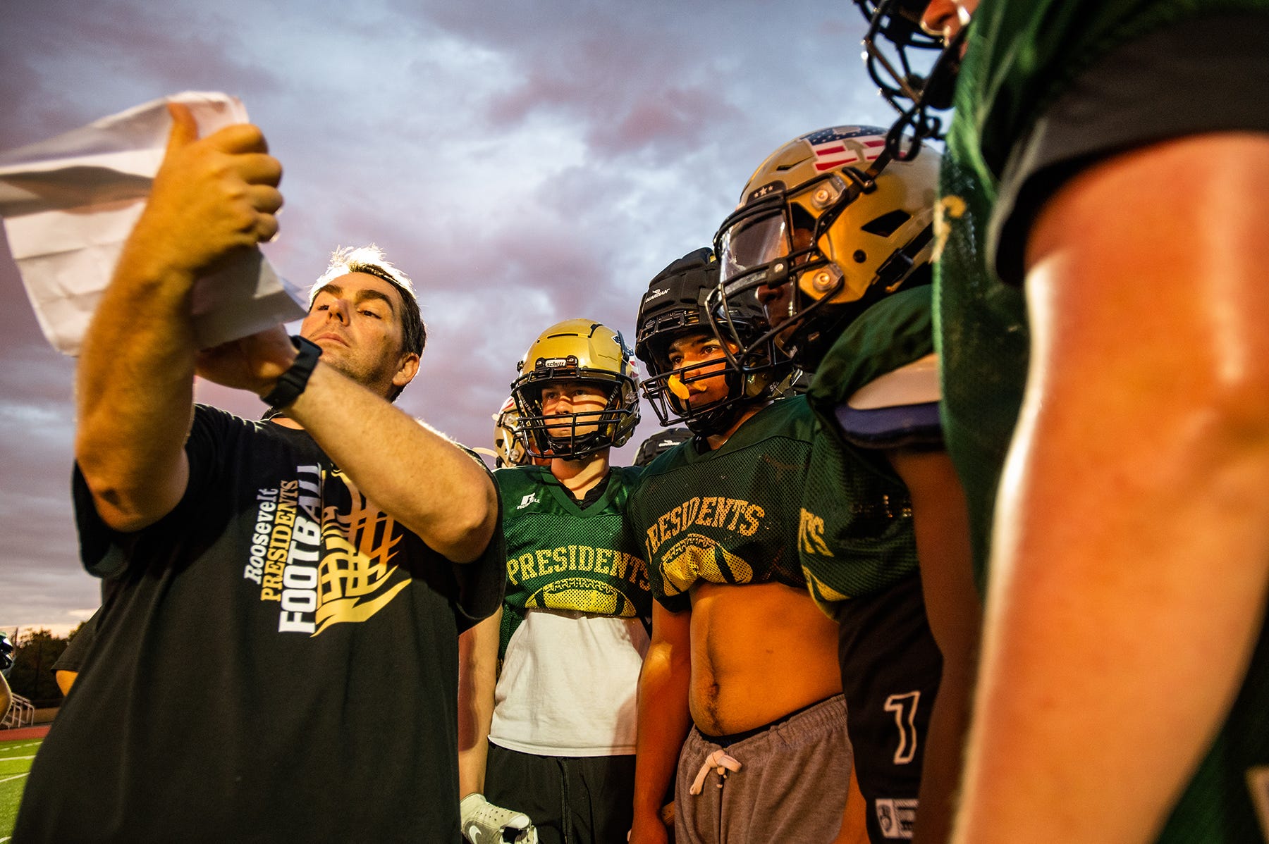 Roosevelt High football has reason for hope with roster growth