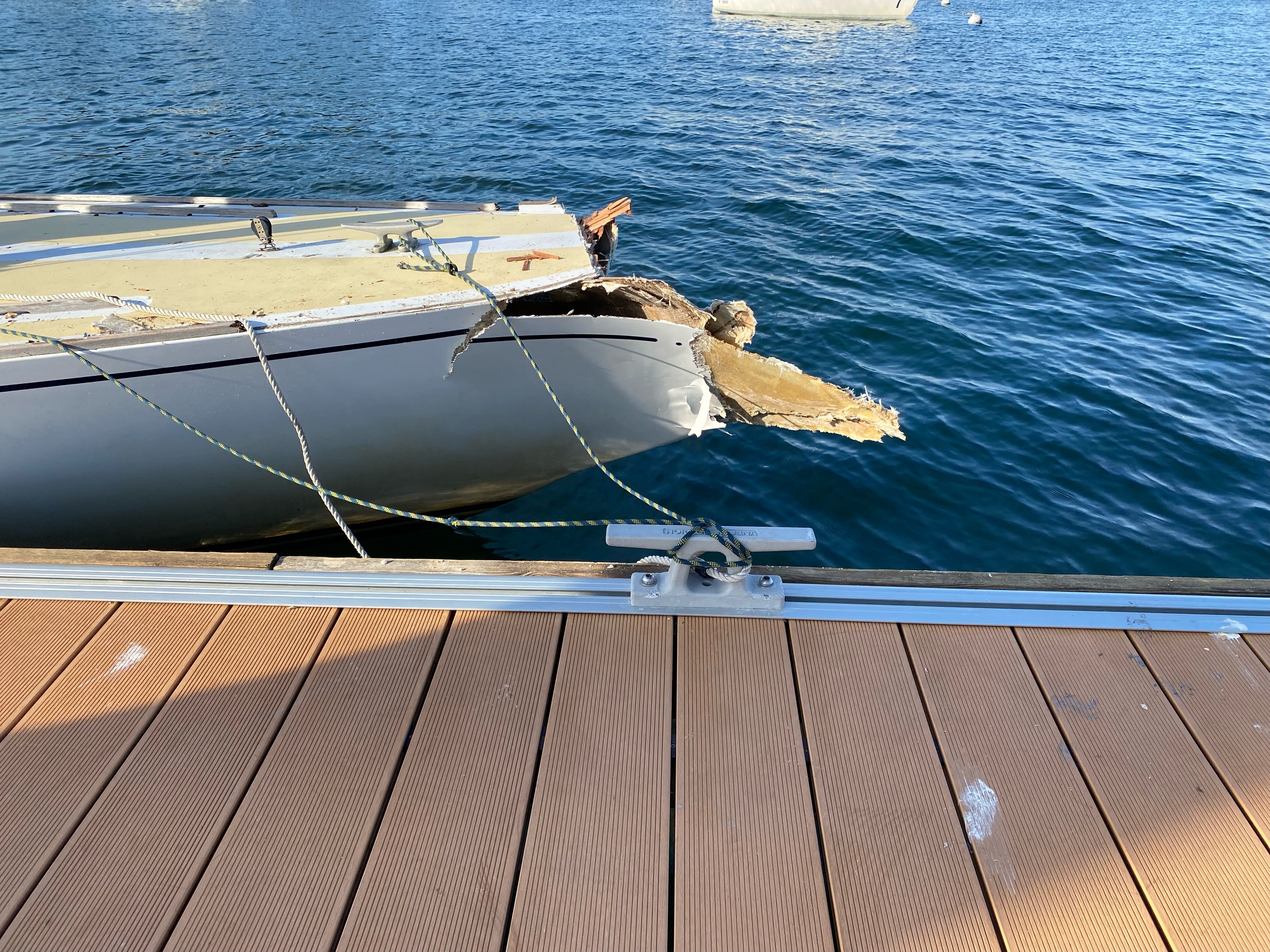 Sailboat hit in Narragansett Bay by motorboat raises safety concerns