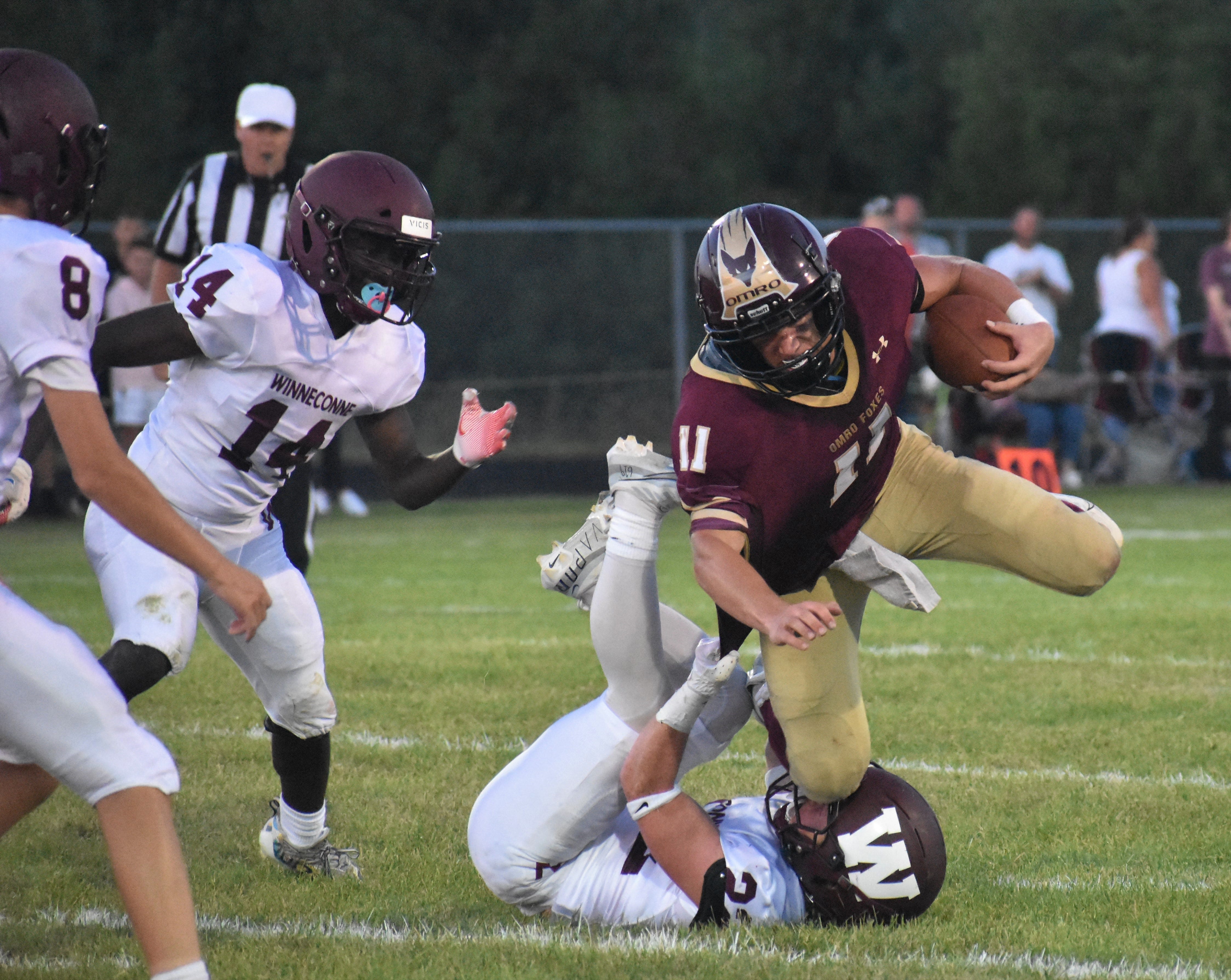 Winneconne Wolves get China Bull high school football win over Omro