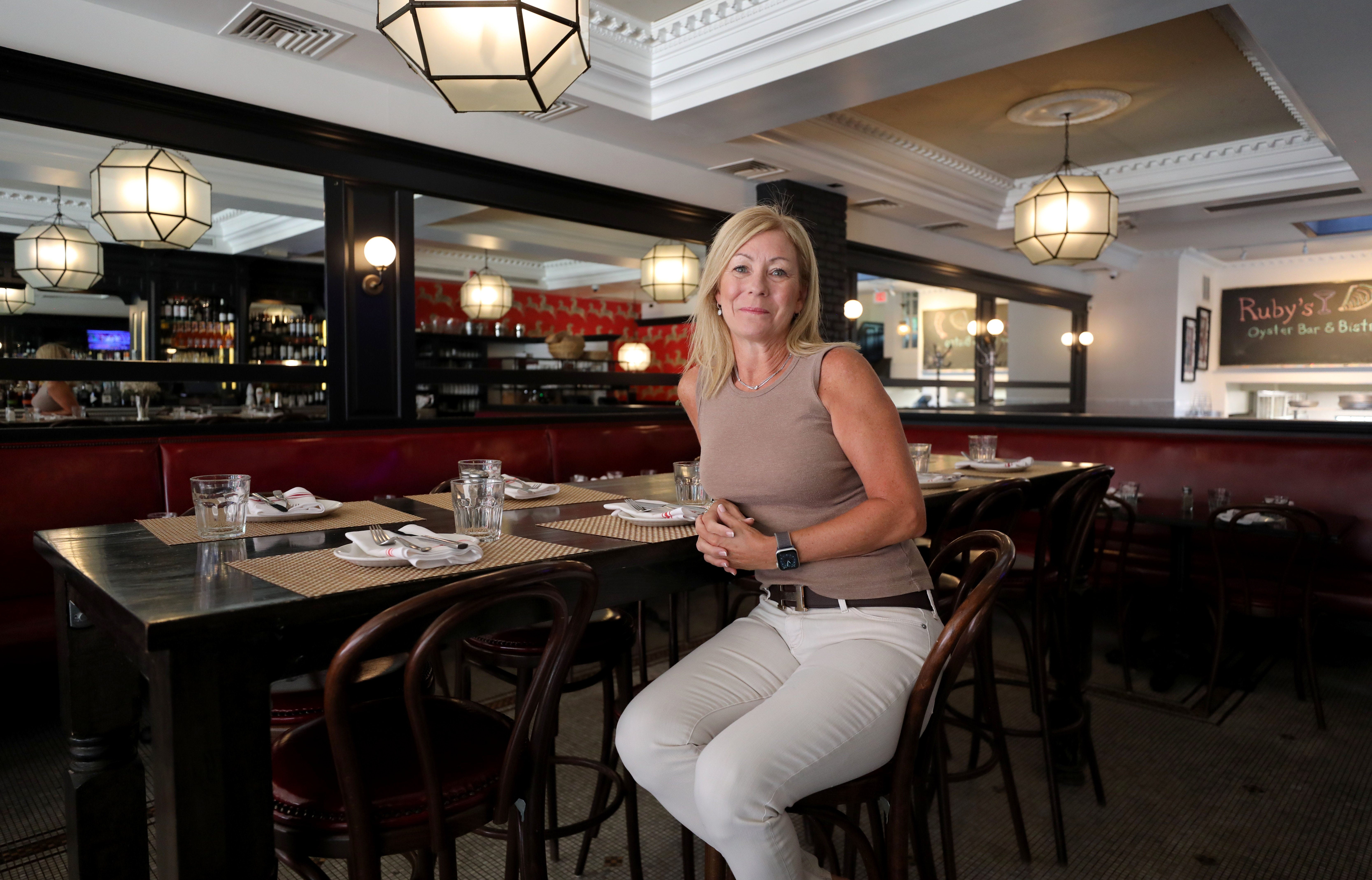 Ruby's Oyster Bar & Bistro in Rye, a year after Hurricane Ida