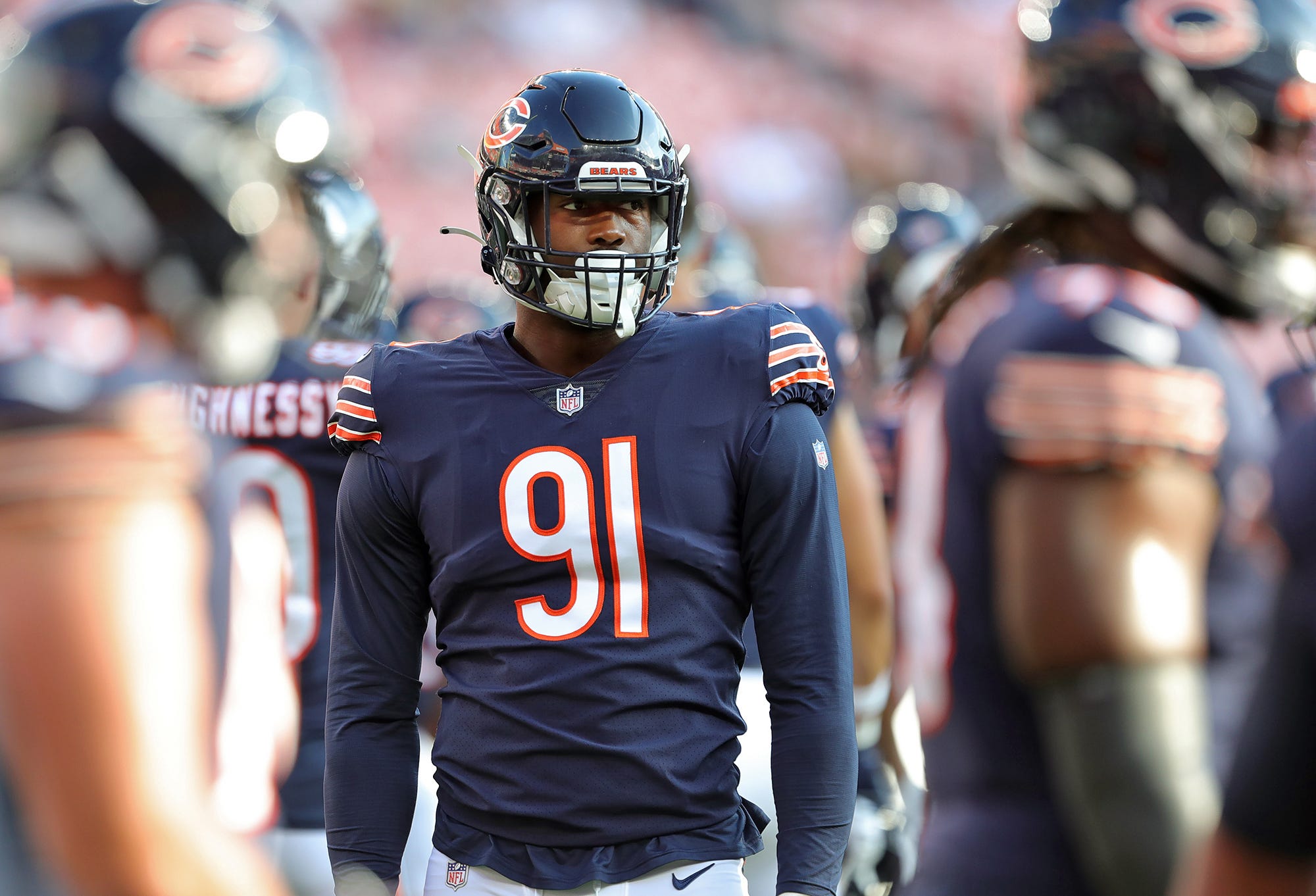 Dominique Robinson praised by Chicago Bears teammates