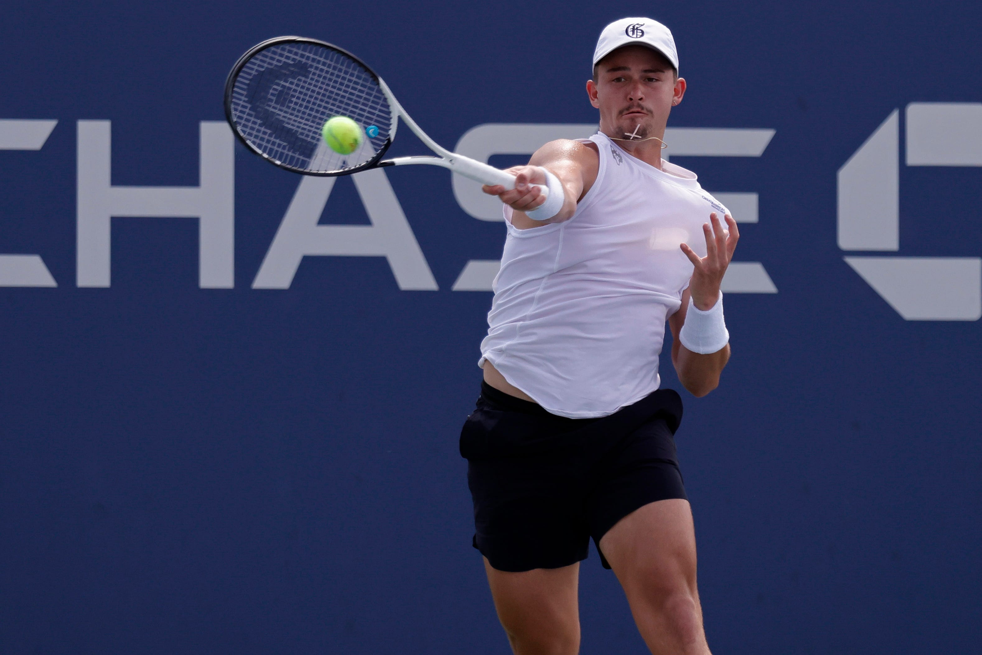 U.S. Open Monday results: J.J. Wolf upsets Roberto Bautista Agut